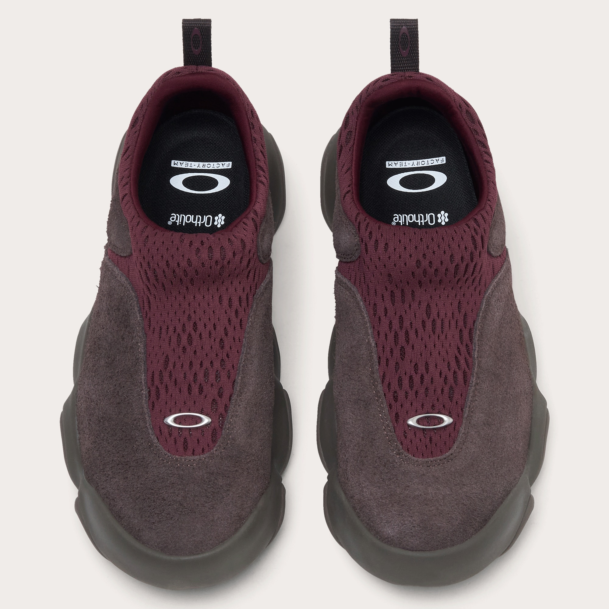 Oakley Oakley Factory Team Hairy Suede Flesh - Ganache/Burgundy ...