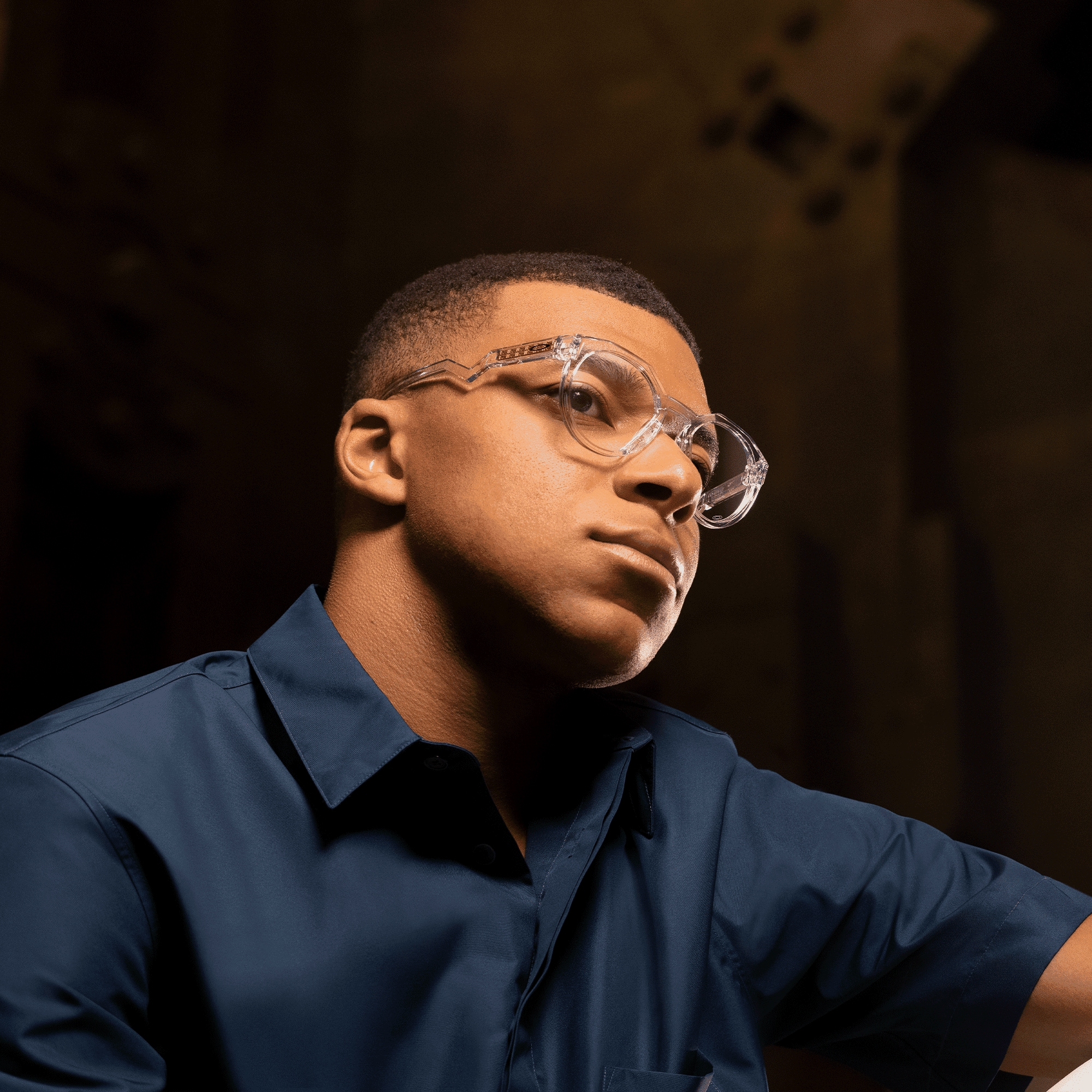 Kylian Mbappé Signature Series HSTN Polished Clear Eyeglasses | Oakley® US