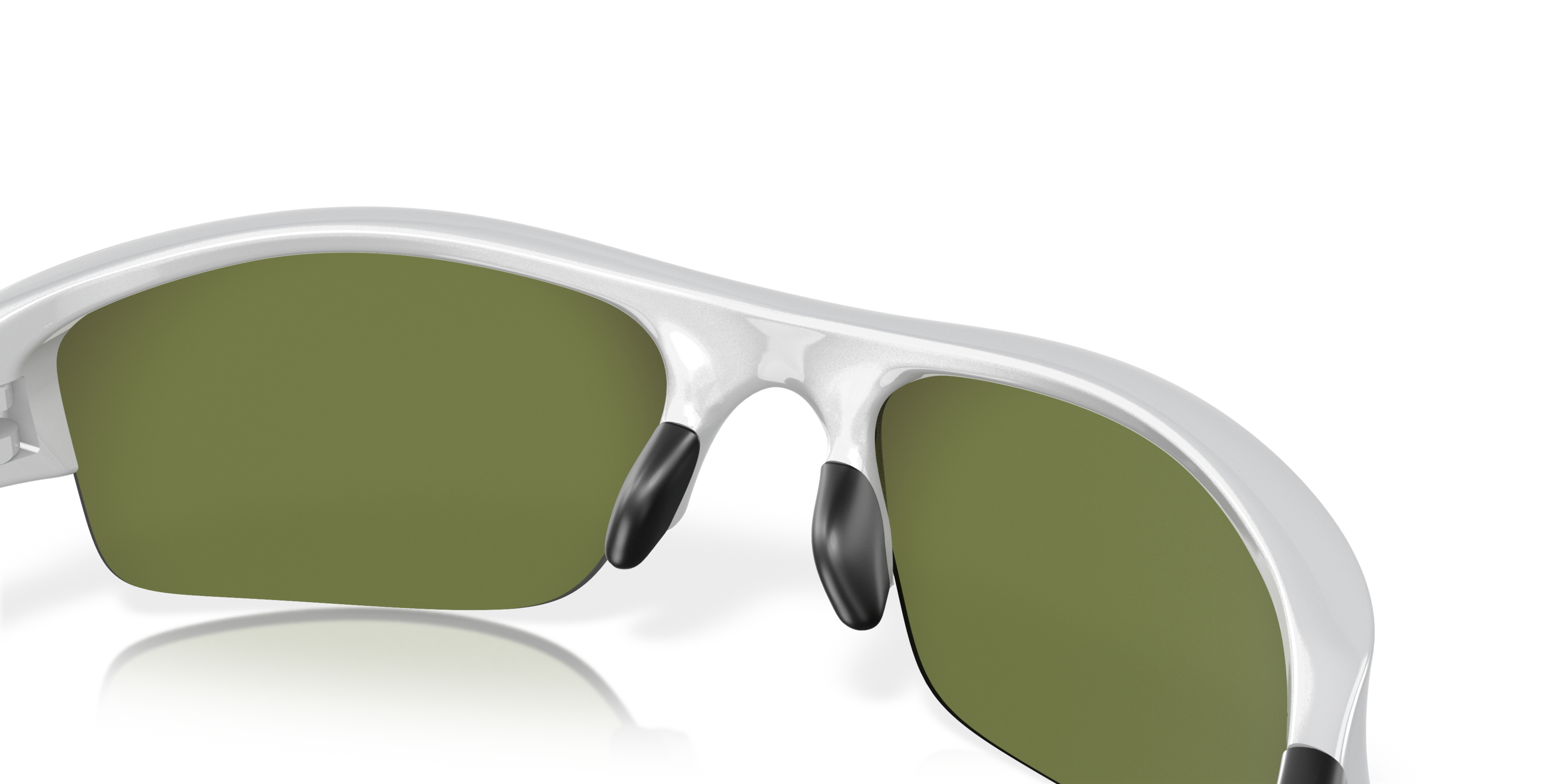 Oakley Flak Jacket® Sunglasses with Silver Frame and Fire Iridium ...