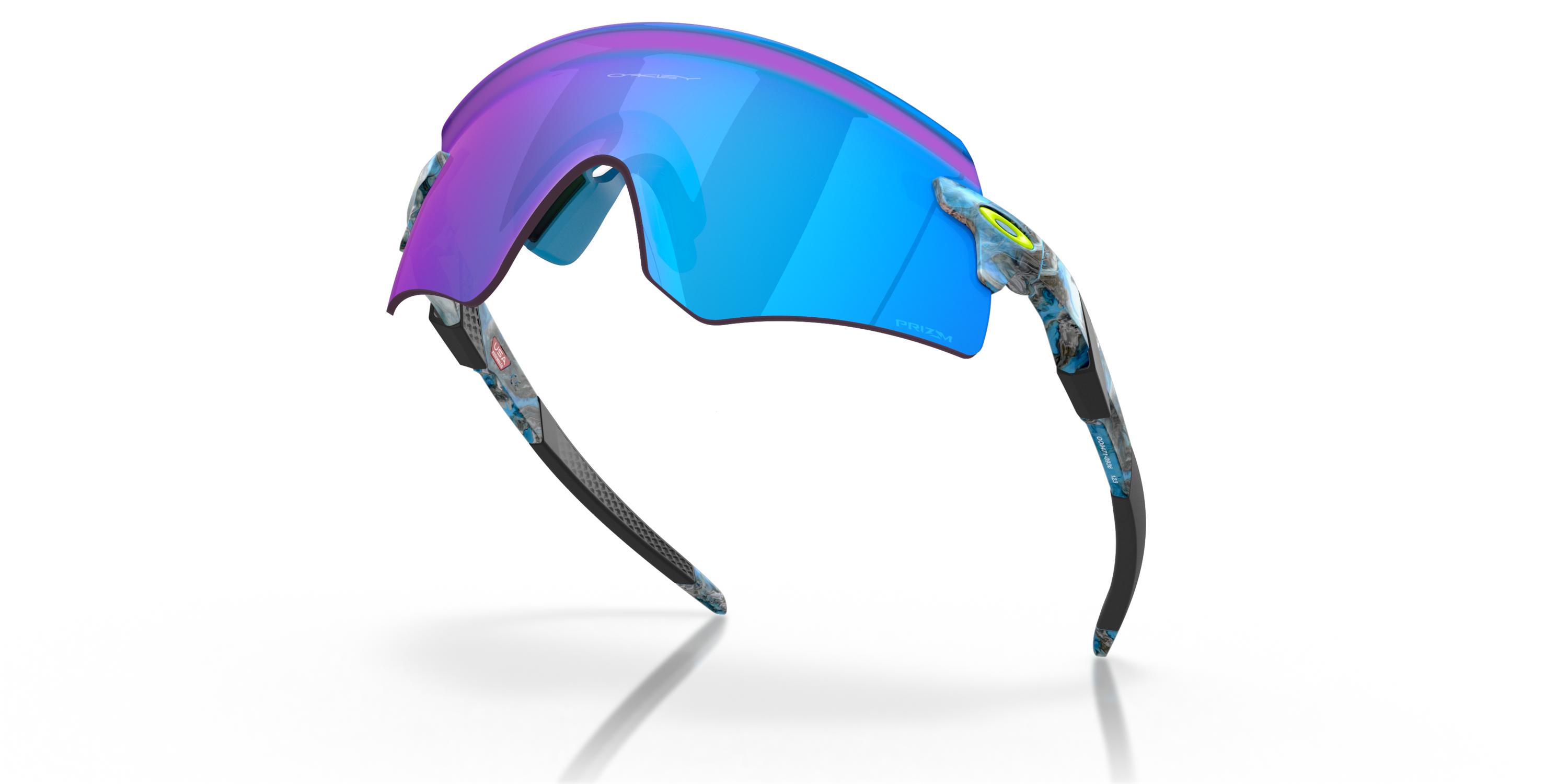 Oakley Encoder Sunglasses with Sanctuary Swirl Frame and Prizm Sapphire ...