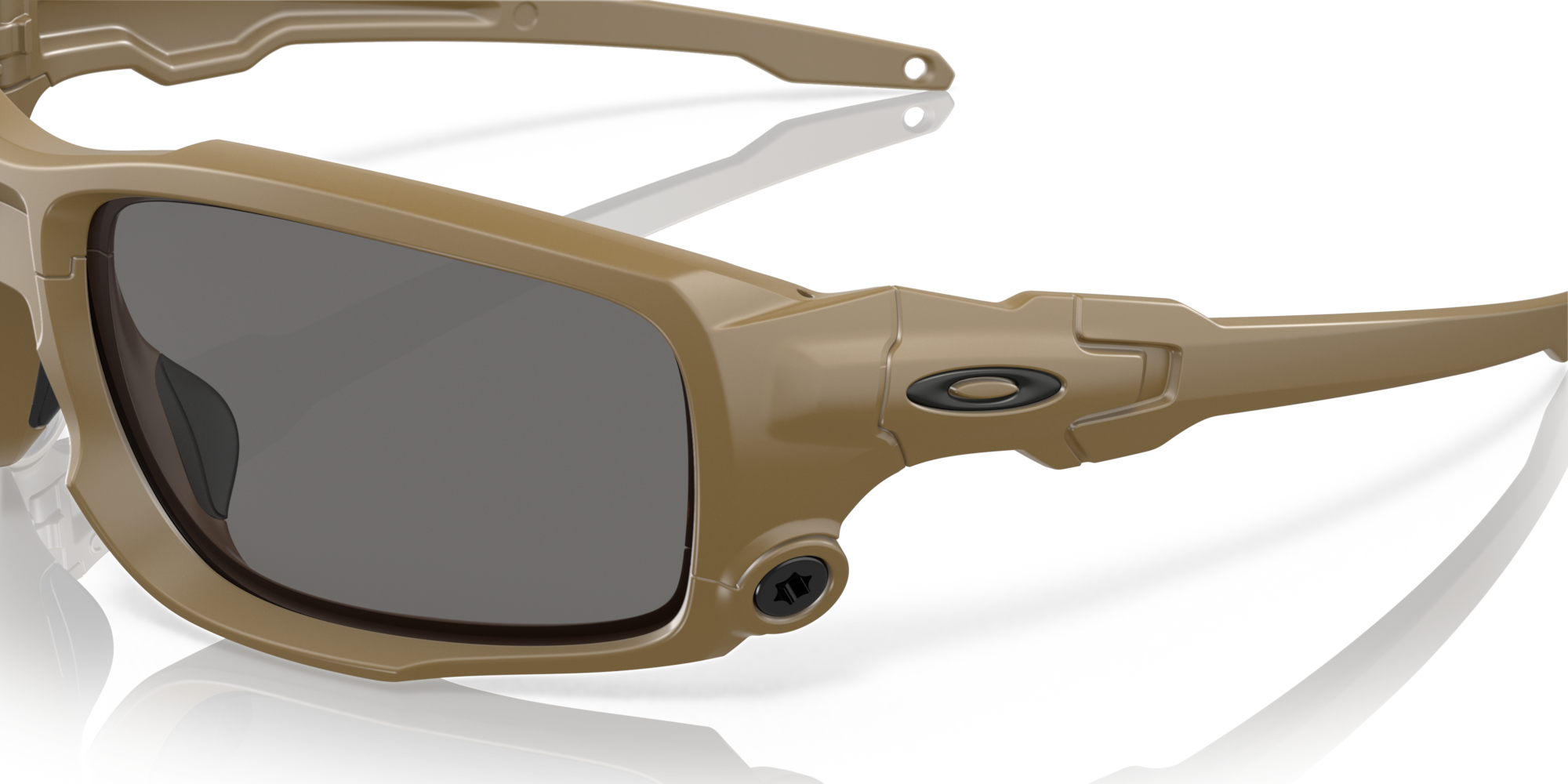SI Shock Tube® Grey Lenses, Terrain Tan Frame Sunglasses | Oakley ...