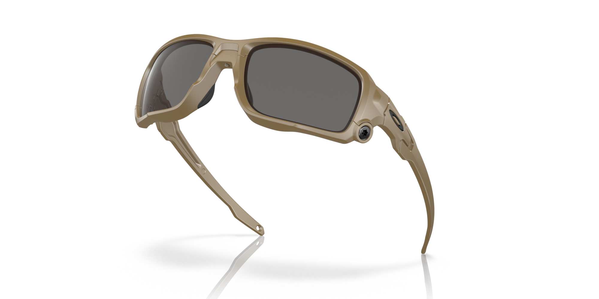 SI Shock Tube® Grey Lenses, Terrain Tan Frame Sunglasses | Oakley ...