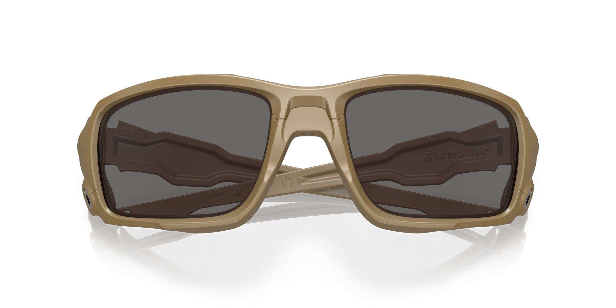SI Shock Tube® Grey Lenses, Terrain Tan Frame Sunglasses | Oakley ...