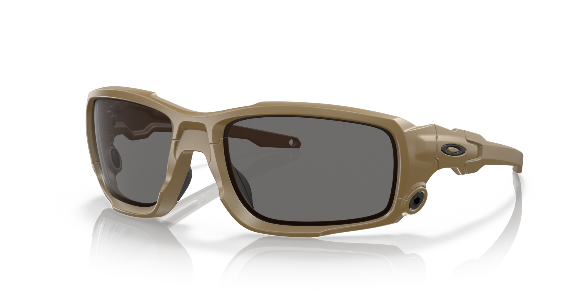 SI Shock Tube® Grey Lenses, Terrain Tan Frame Sunglasses | Oakley ...