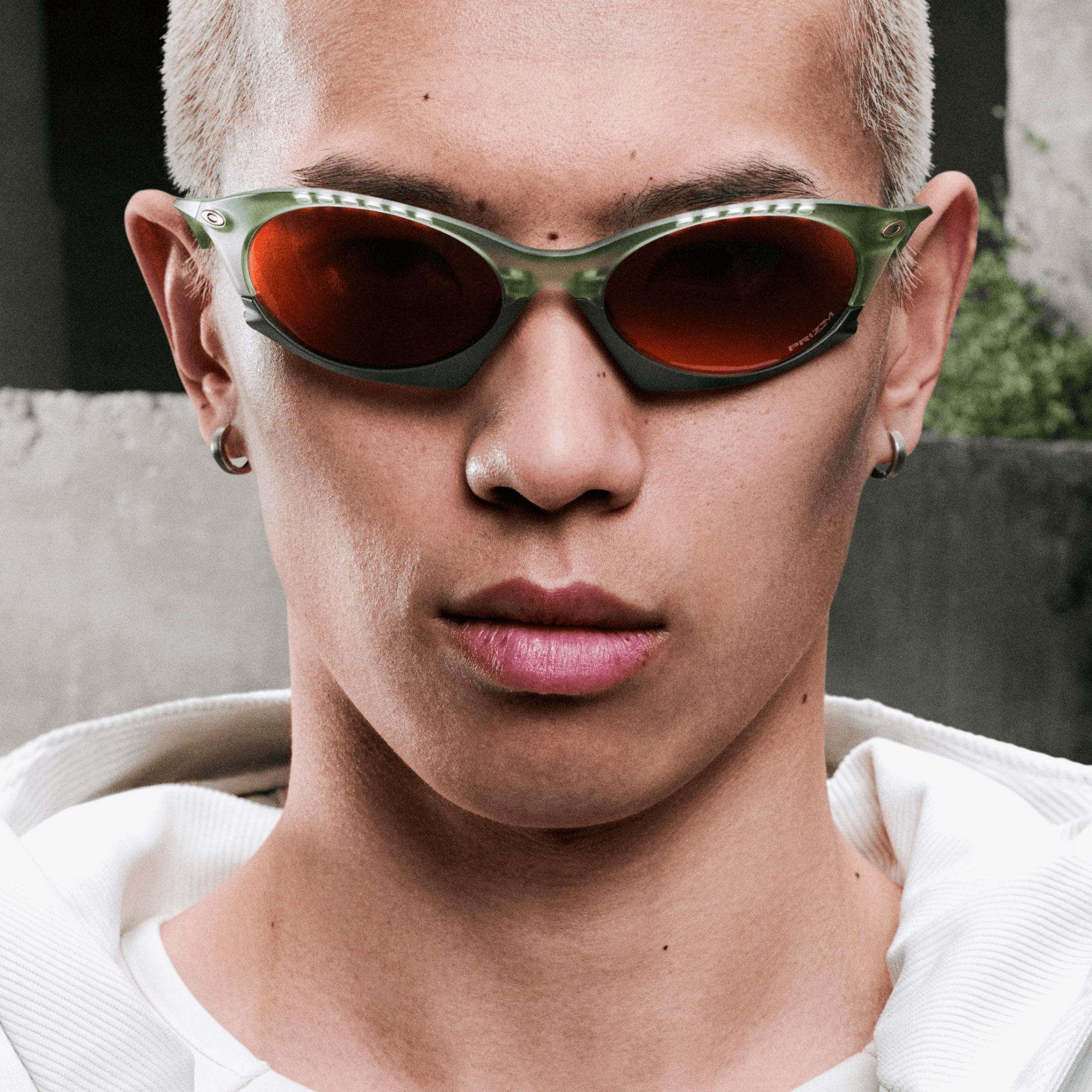 Gafas de sol Plantaris en Prizm Tungsten Matte Transparent Fern ...
