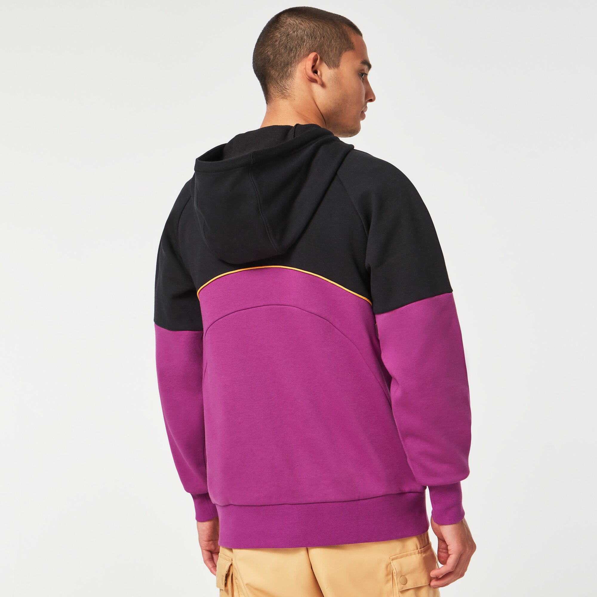 Oakley Tnp Rotation Rc Dwr Hoodie - Blackout/Ultra Purple | Oakley® US
