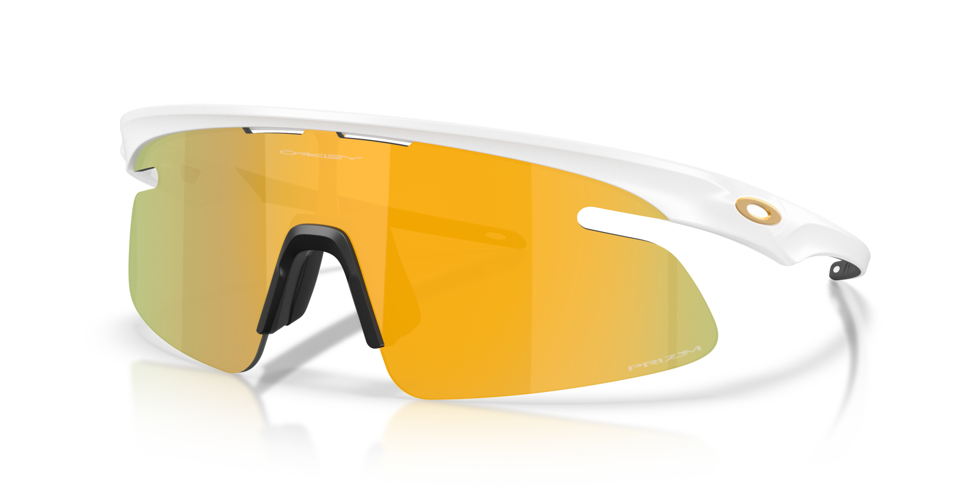 RSLV Lite Prizm 24K Lenses, Matte White Frame Sunglasses | Oakley® AU