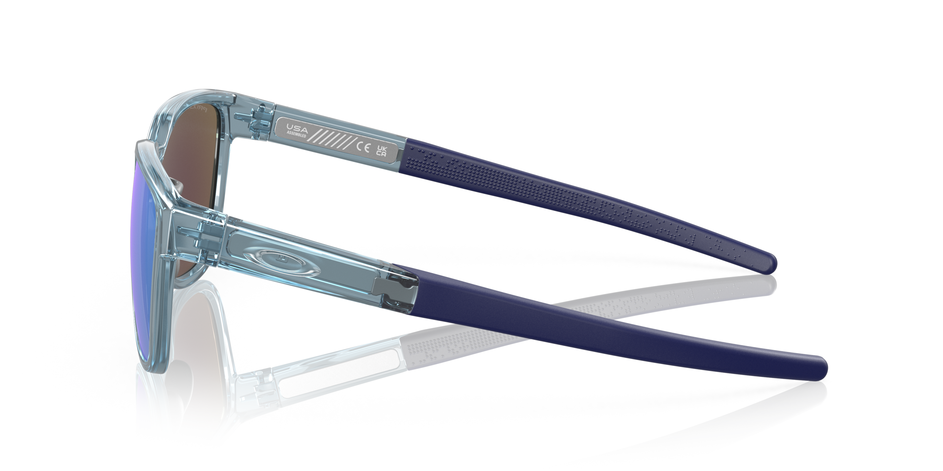 Actuator Prizm Sapphire Lenses, Transparent Stonewash Frame Sunglasses ...