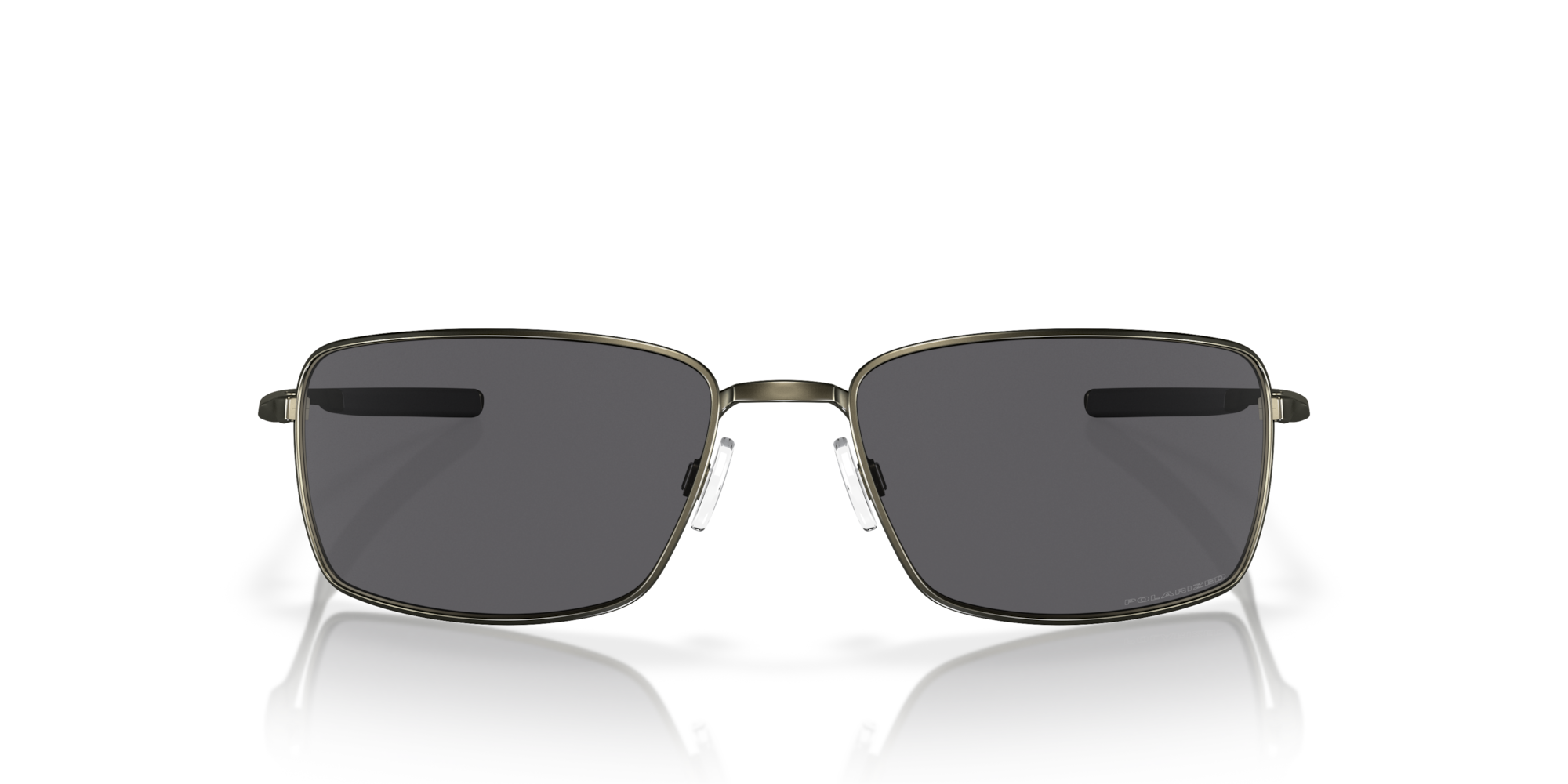 Oakley Square Wire™ Sunglasses with Carbon Frame and Grey Polarized ...