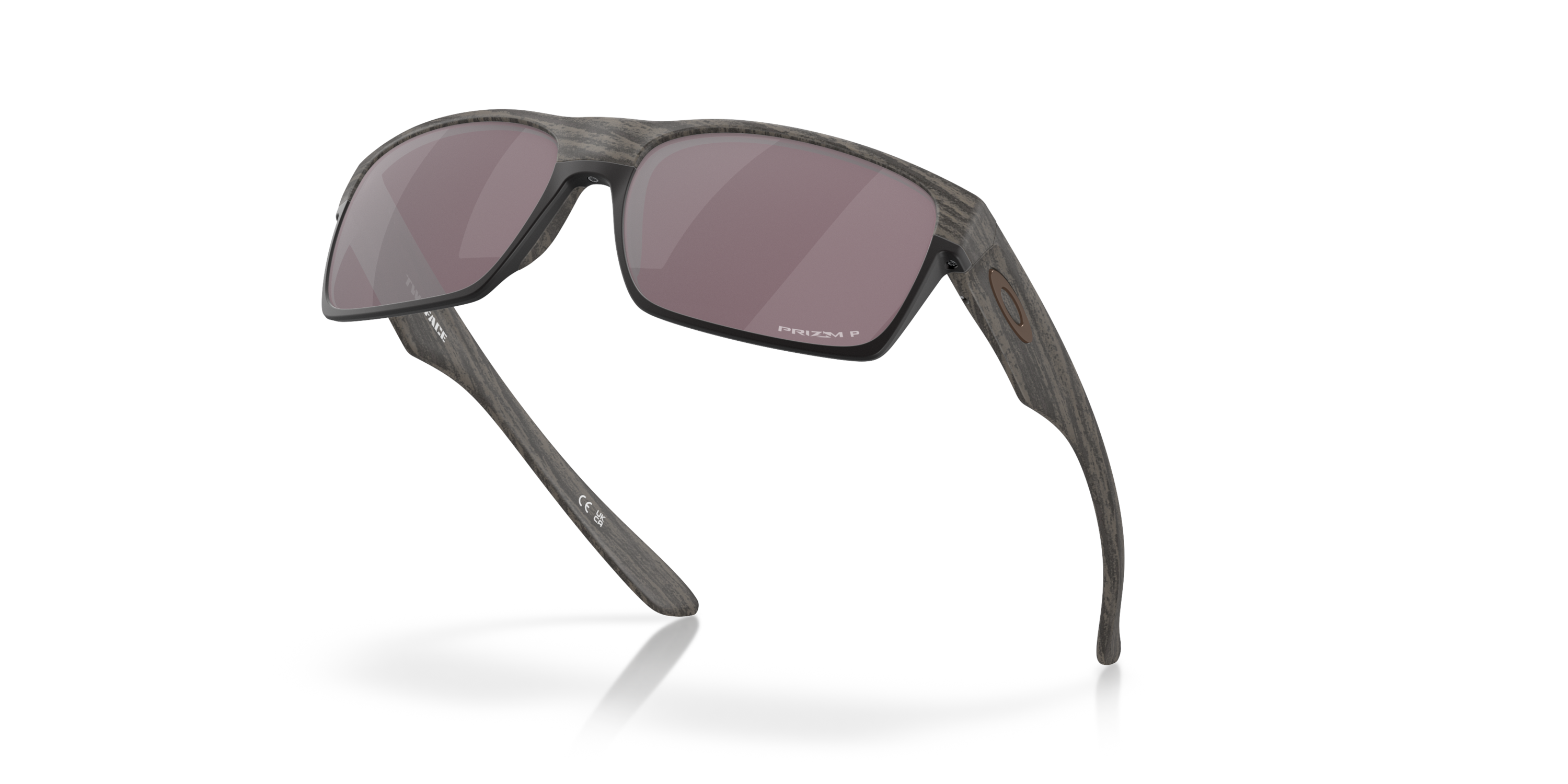 Oakley TwoFace™ Sunglasses with Woodgrain Frame and Prizm Daily ...