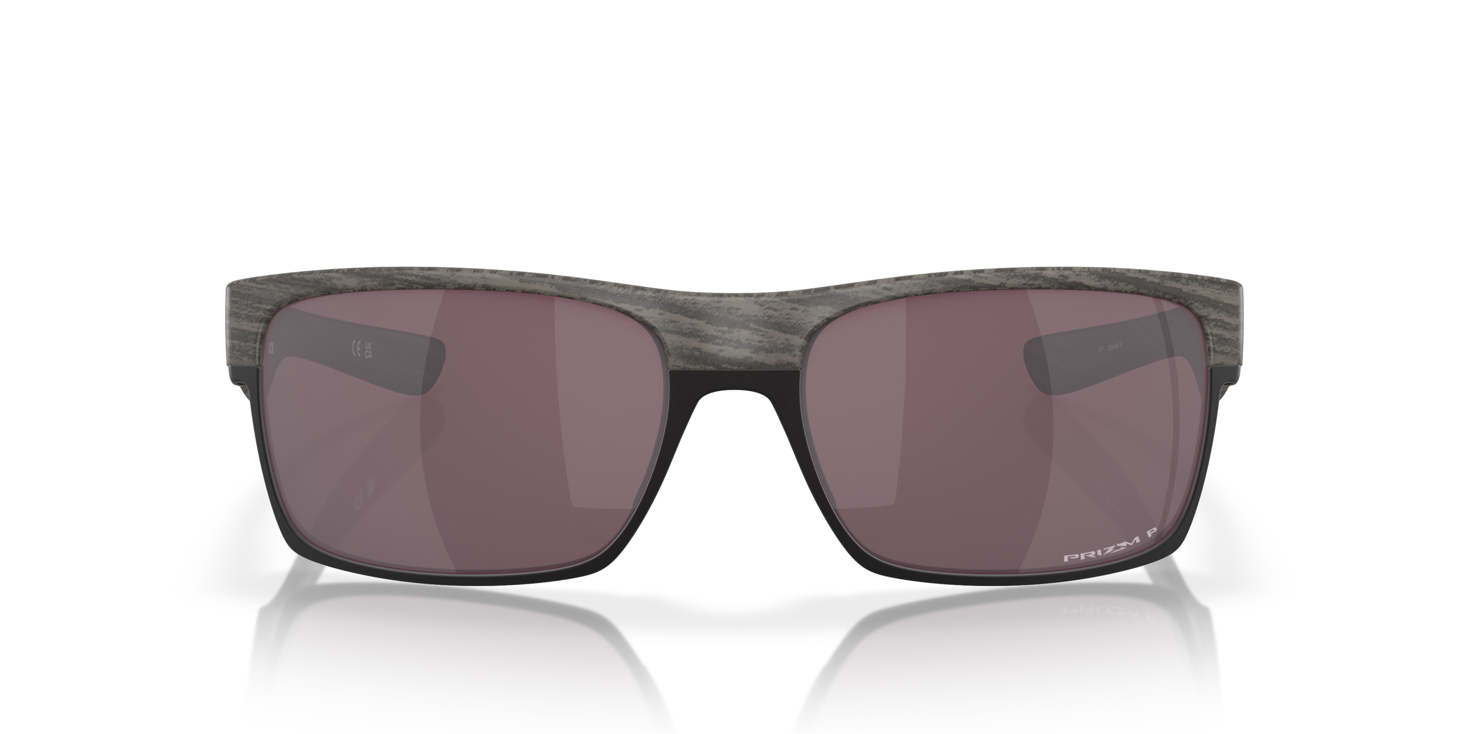 TwoFace™ Prizm Daily Polarized Lenses, Woodgrain Frame Sunglasses ...