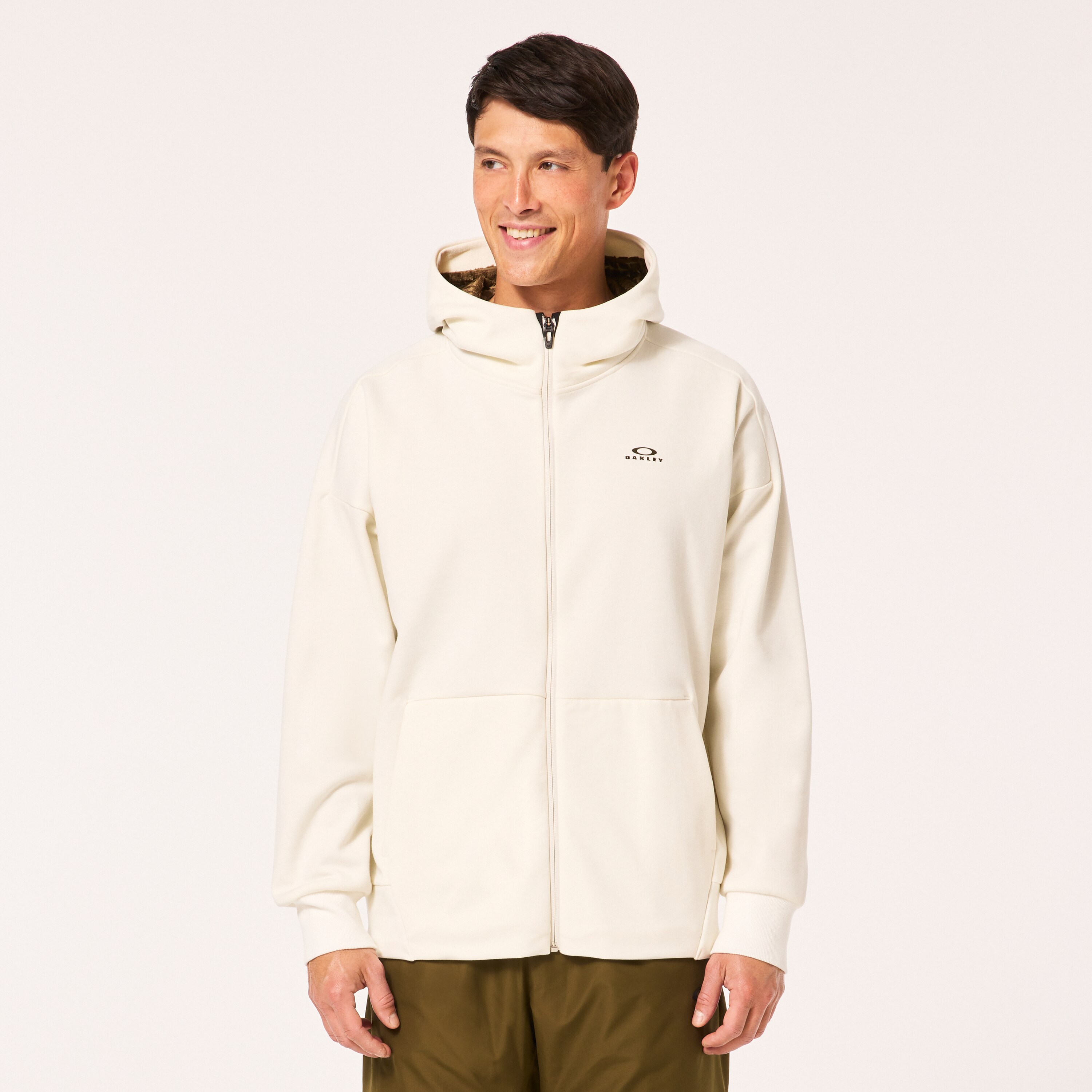 Oakley Enhance Thermo Fleece Jacket 1.0 - Ceramic White | Oakley® 日本
