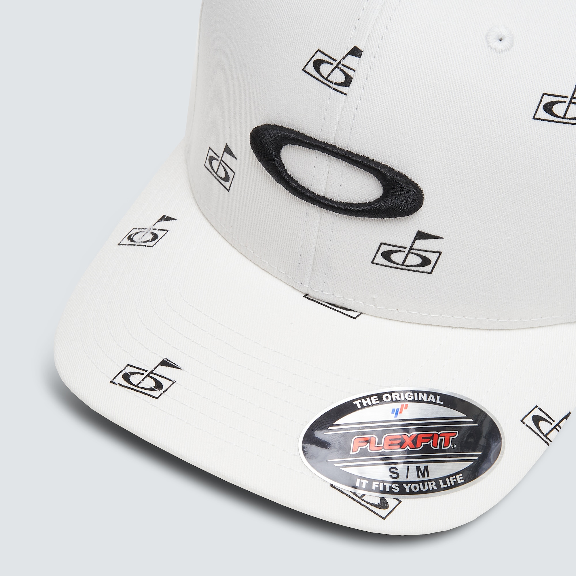 Oakley Flag Print Hat in Arctic White | Oakley® US