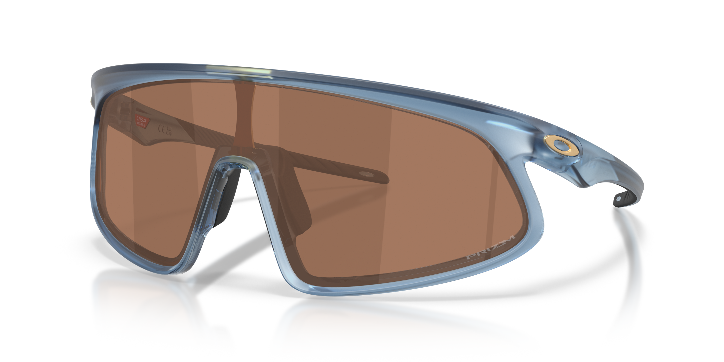 Gafas de sol RSLV en Prizm Tungsten Matte Transparent Abyss | Oakley® ES