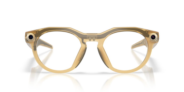 Oakley Meta HSTN AI Glasses with Light Curry Frame and Transitions ...