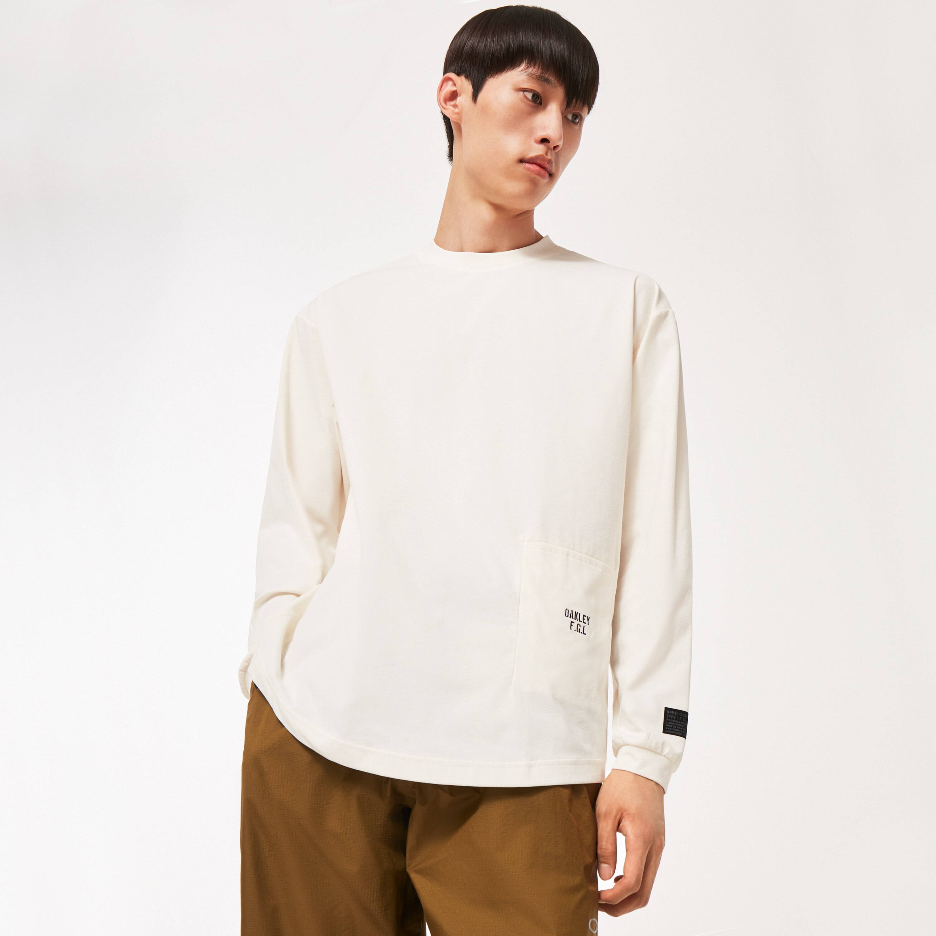 Oakley Fgl Pe Scratch Ls Tee 2.7 - Arctic White | Oakley® 日本
