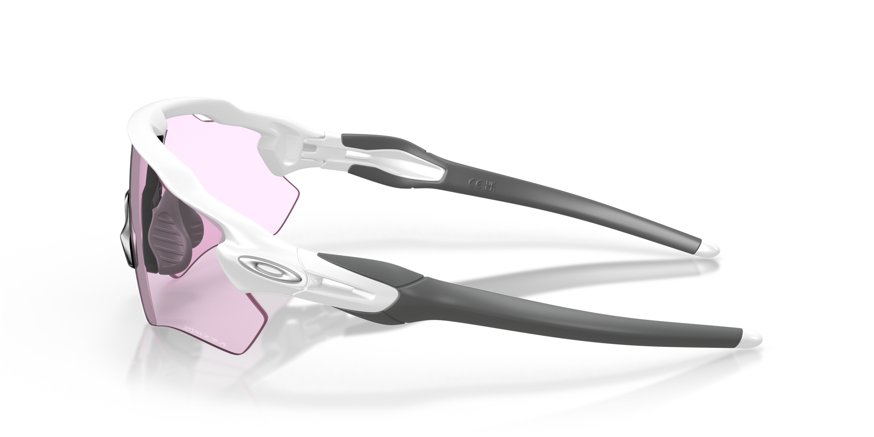 Radar® EV Path® Prizm Low Light Lenses, Matte White Frame Sunglasses ...