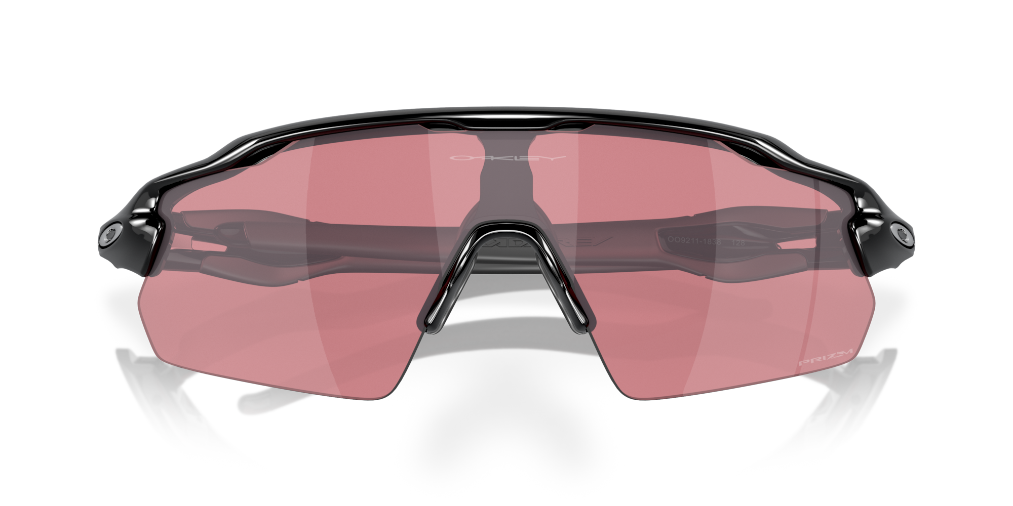 Radar® EV Pitch® Prizm Dark Golf Lenses, Polished Black Frame ...