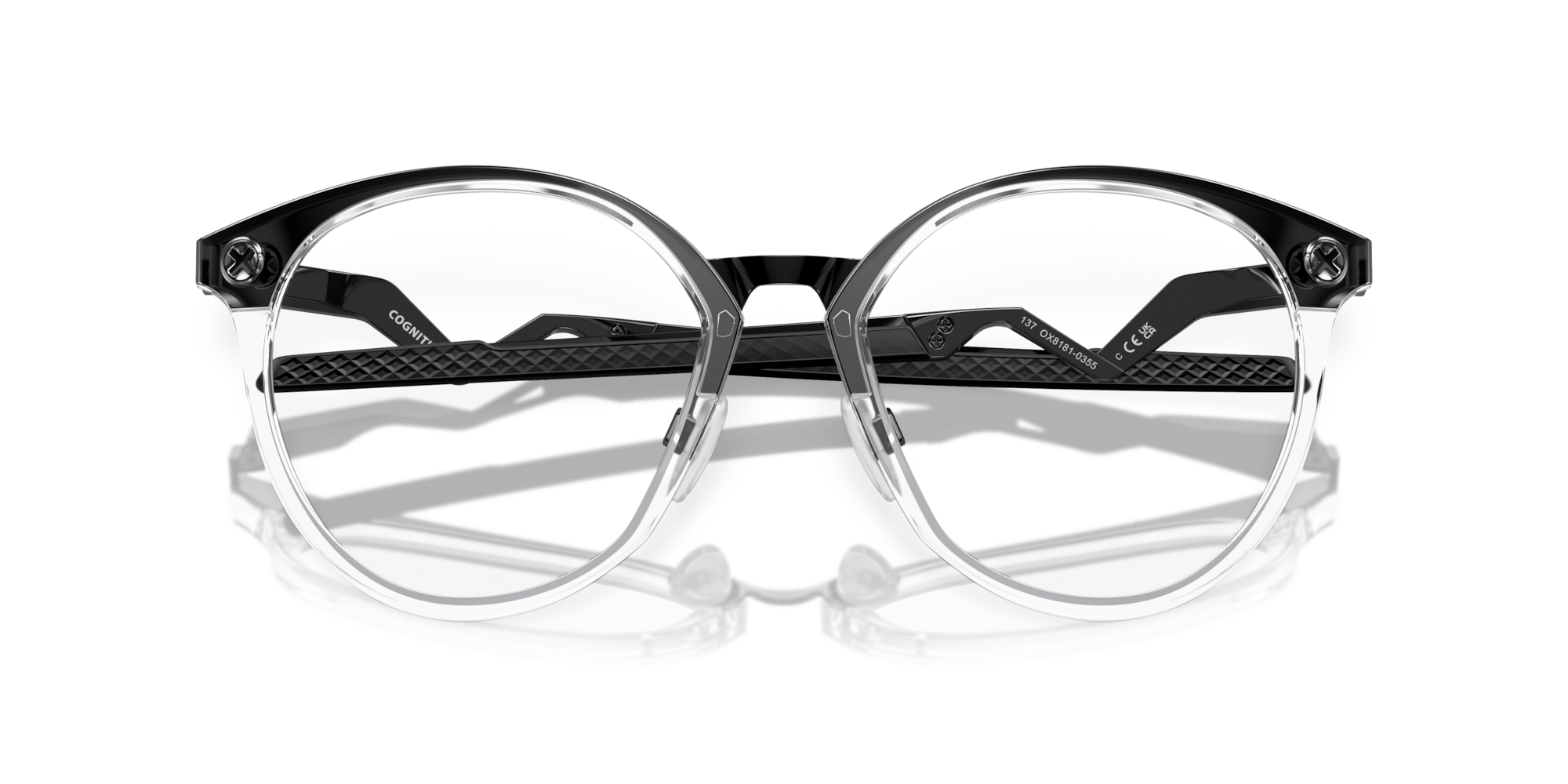 Cognitive R Polished Clear Eyeglasses | Oakley® AU