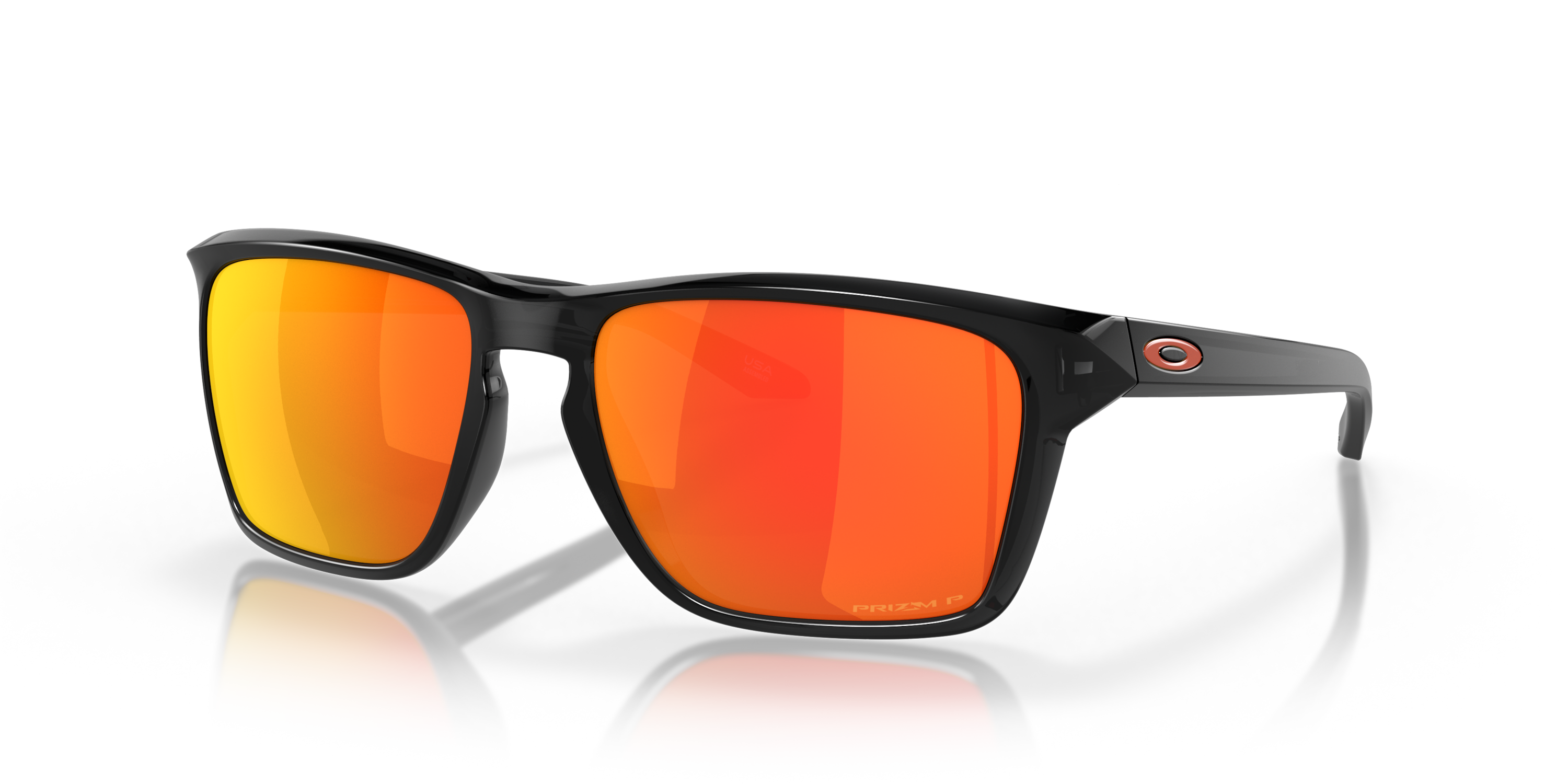 Sylas Prizm Ruby Polarized Lenses, Black Ink Frame Sunglasses | Oakley® US