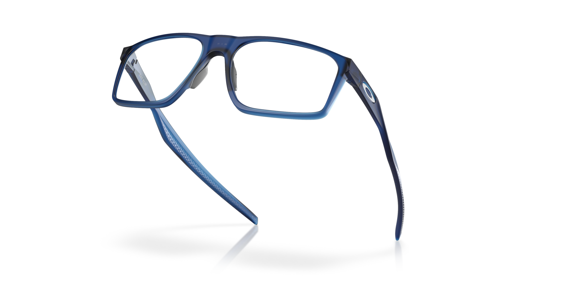 Bat Flip Matte Transparent Blue Eyeglasses | Oakley® US