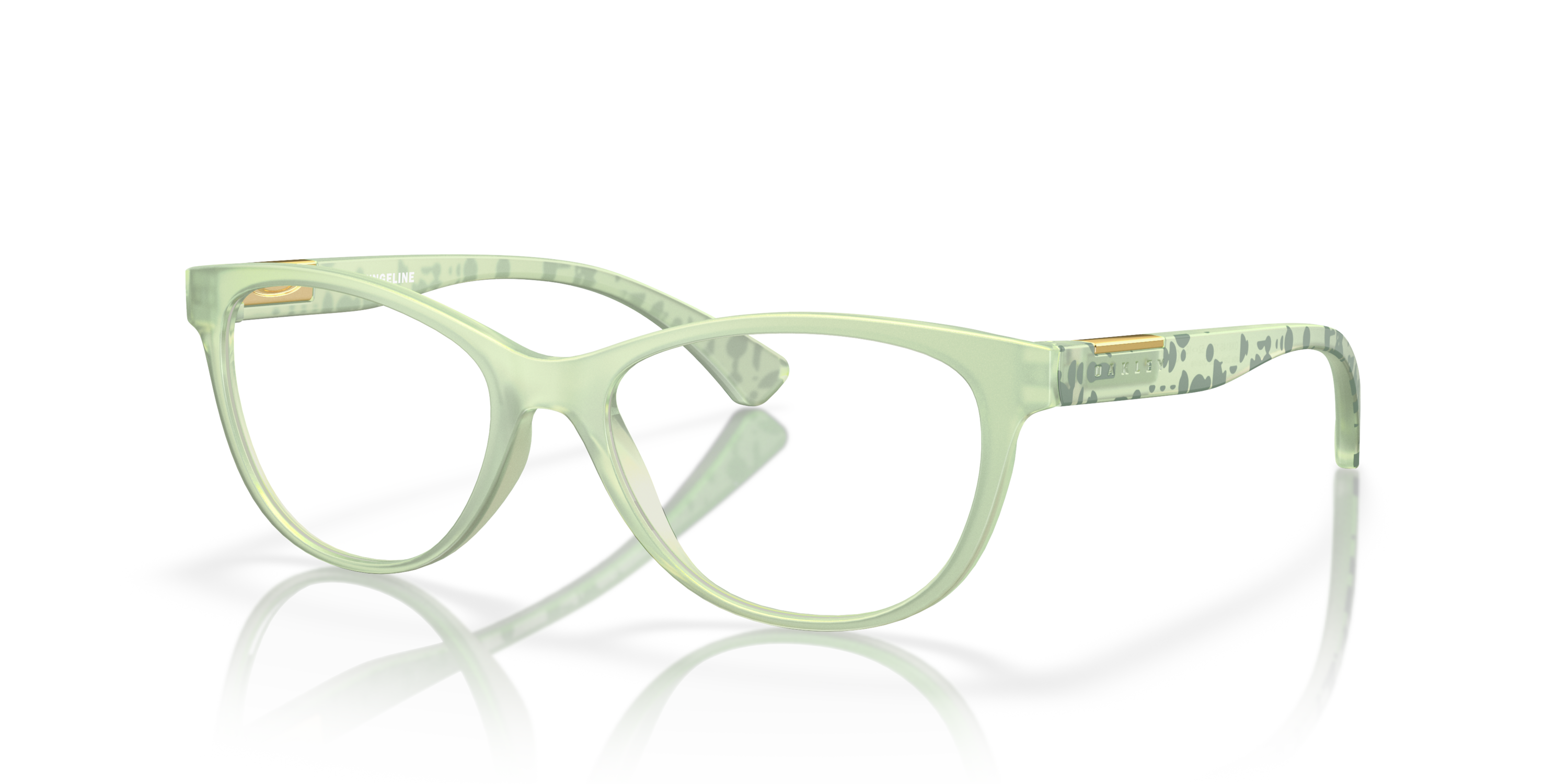 Oakley Plungeline™ Eyeglasses with Matte Dark Jade Opaline Frame ...