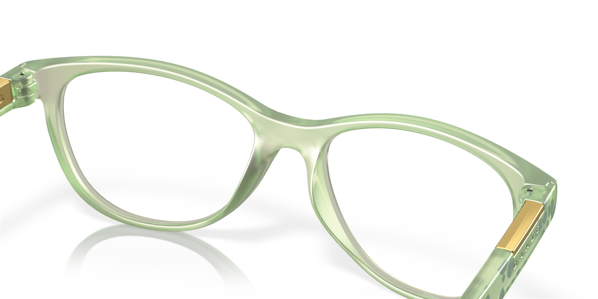 Oakley Plungeline™ Eyeglasses with Matte Dark Jade Opaline Frame ...