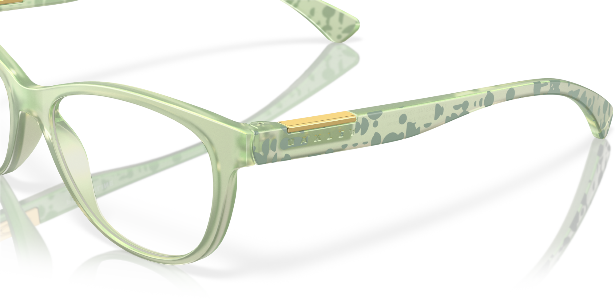 Oakley Plungeline™ Eyeglasses with Matte Dark Jade Opaline Frame ...