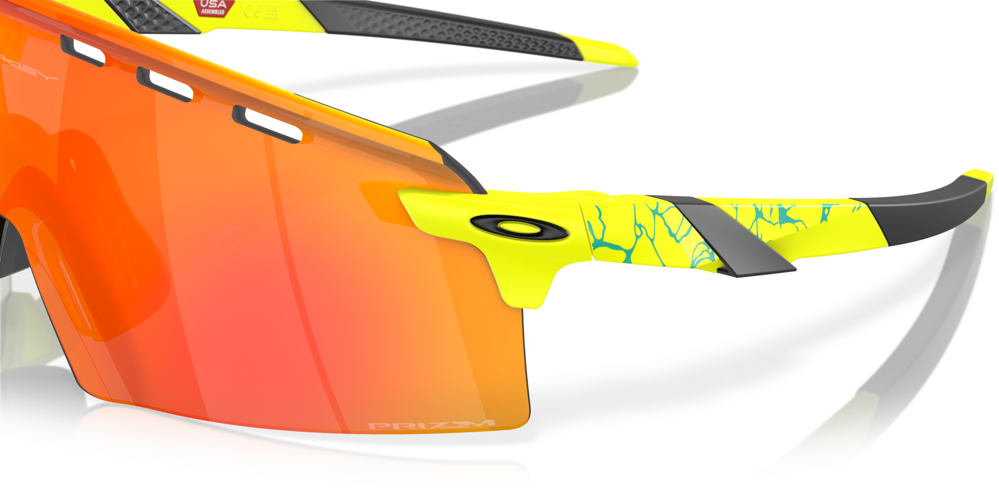 Encoder Strike Inner Spark Collection Prizm Ruby Lenses, Matte Tennis ...