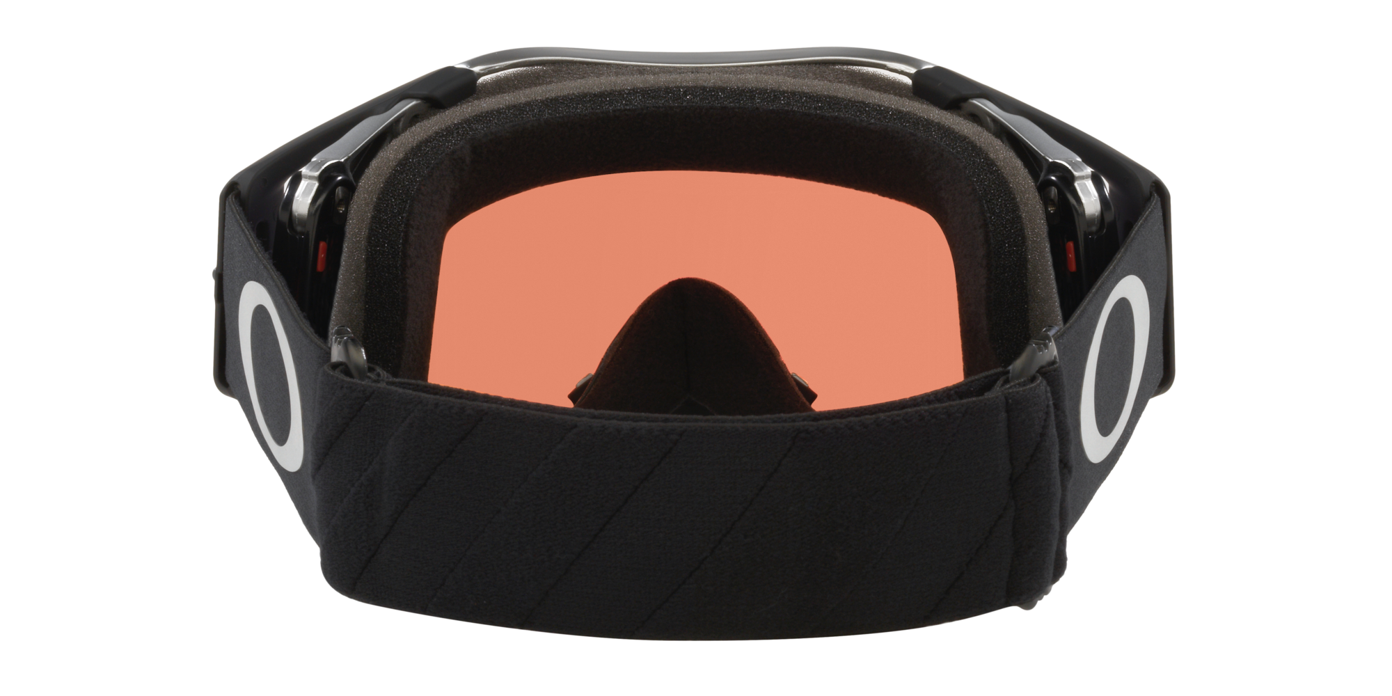 Oakley Airbrake® MX Goggles with Tuff Blocks Gunmetal Black Strap and ...