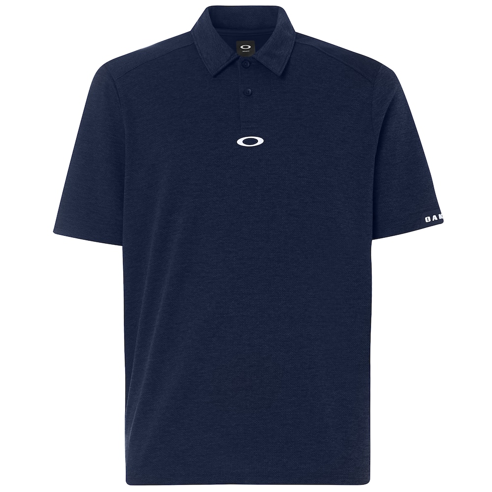 Oakley Aero Ellipse Polo - Fathom Heather | Oakley® US