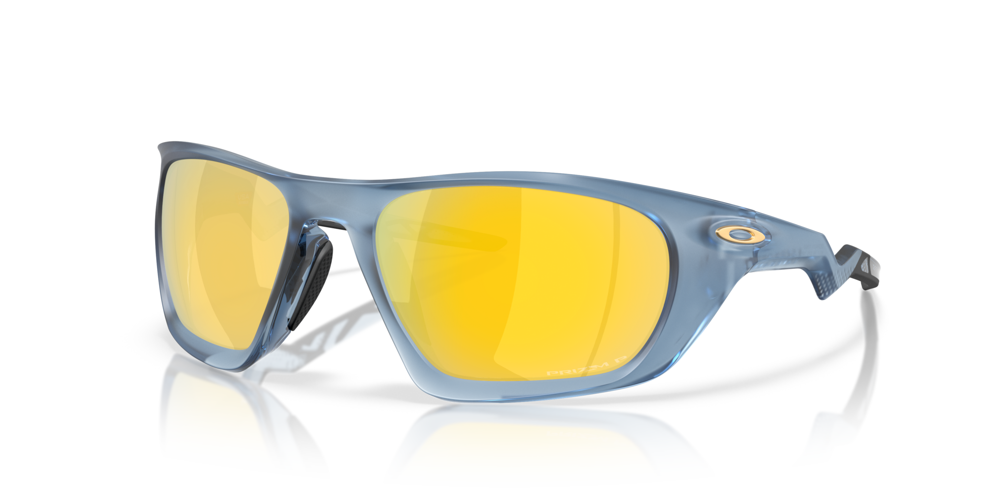 Lateralis Prizm 24K Polarized Lenses, Matte Transparent Abyss Frame ...