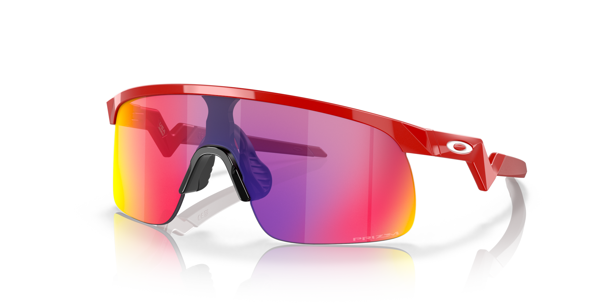Oakley Resistor (Youth Fit) Sunglasses with Redline Frame and Prizm ...