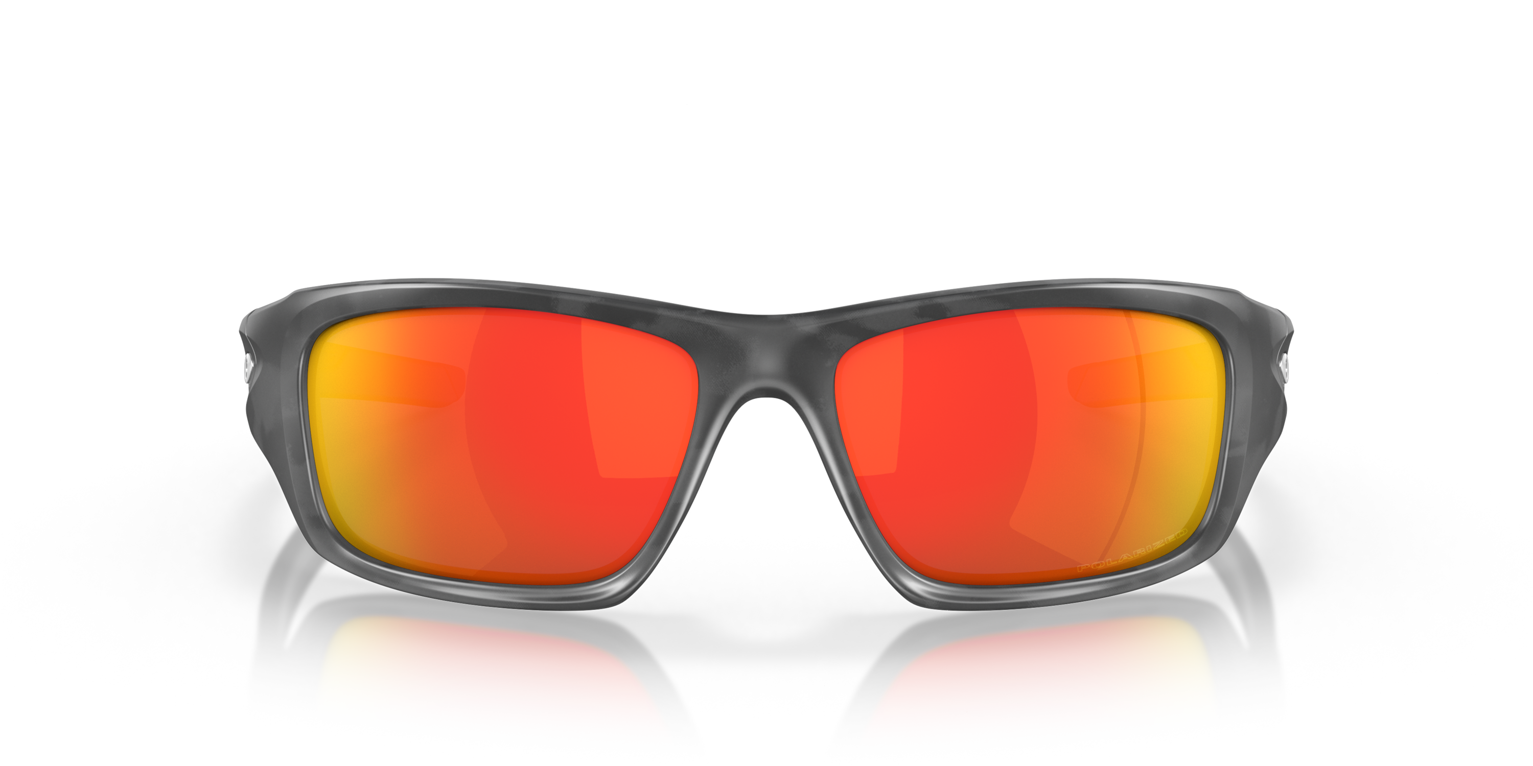 Valve® Ruby Iridium Polarized Lenses, Matte Black Camo Frame Sunglasses ...