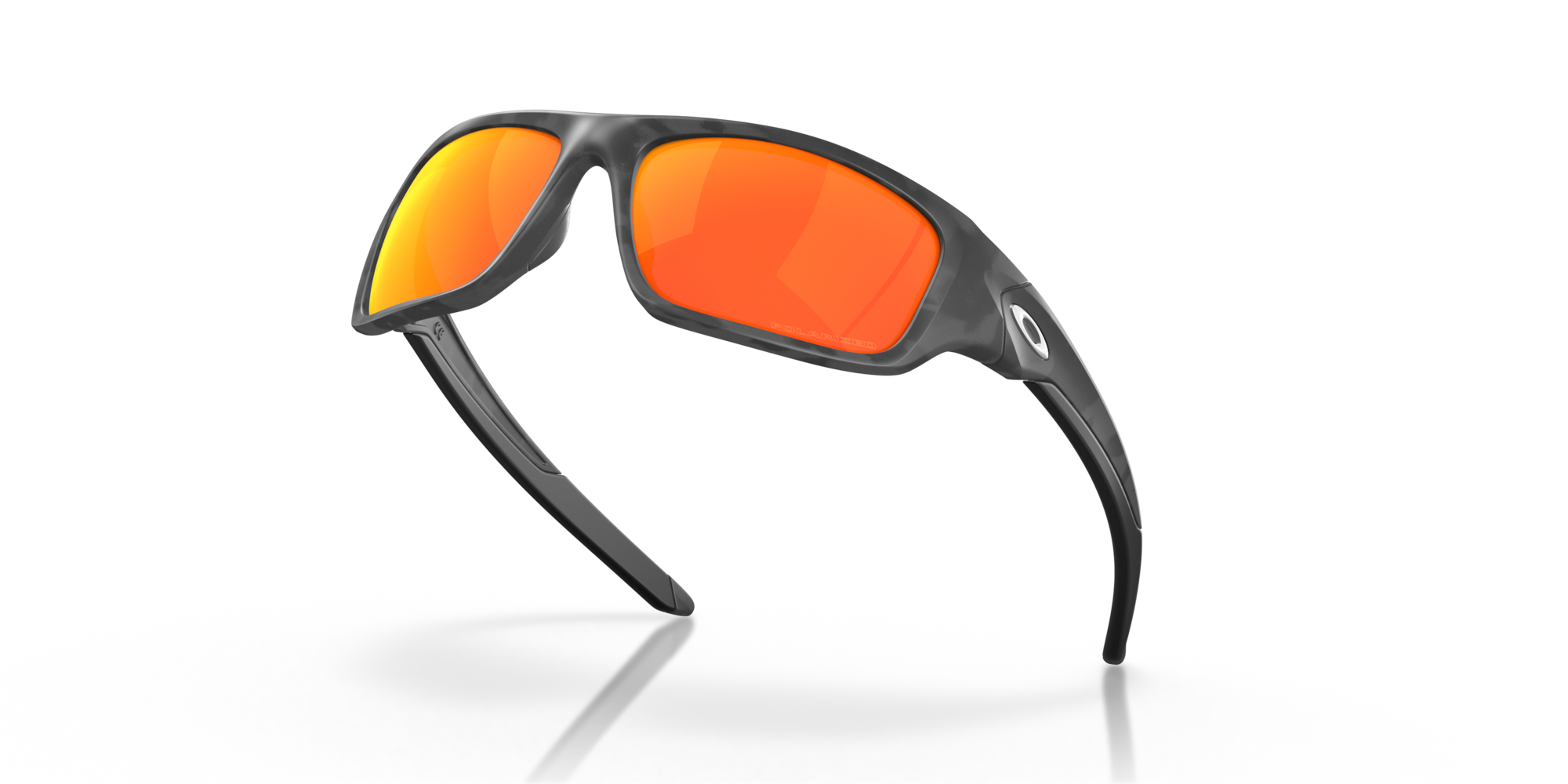 Valve® Ruby Iridium Polarized Lenses, Matte Black Camo Frame Sunglasses ...
