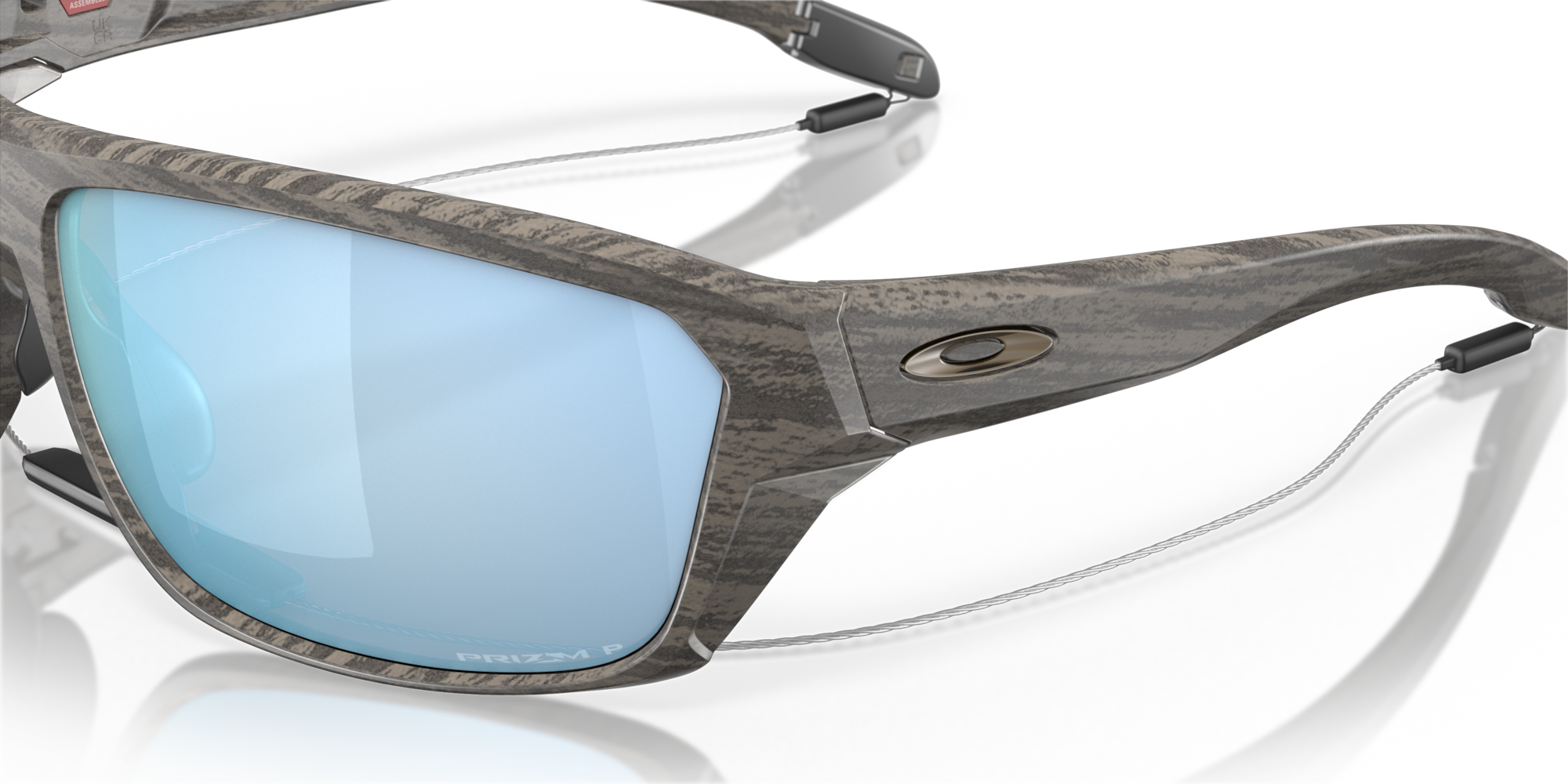 Split Shot Prizm Deep Water Polarized Lenses, Woodgrain Frame ...