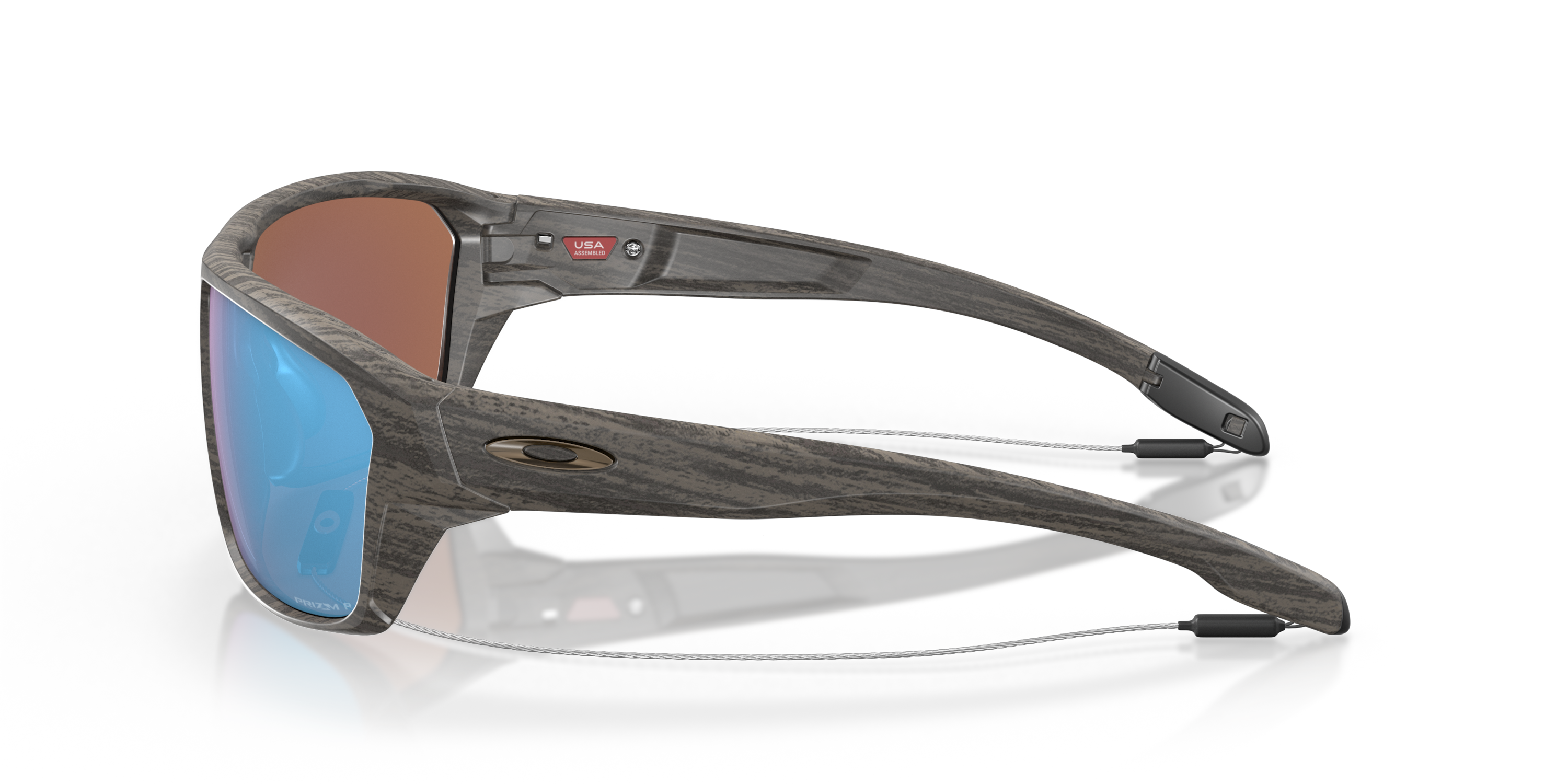 Split Shot Prizm Deep Water Polarized Lenses, Woodgrain Frame ...