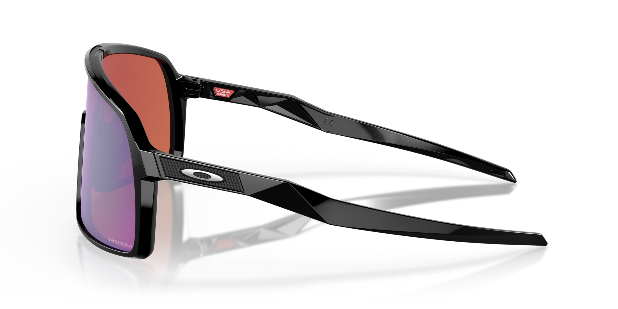 Sutro Prizm Snow Jade Lenses, Polished Black Frame Sunglasses | Oakley® US