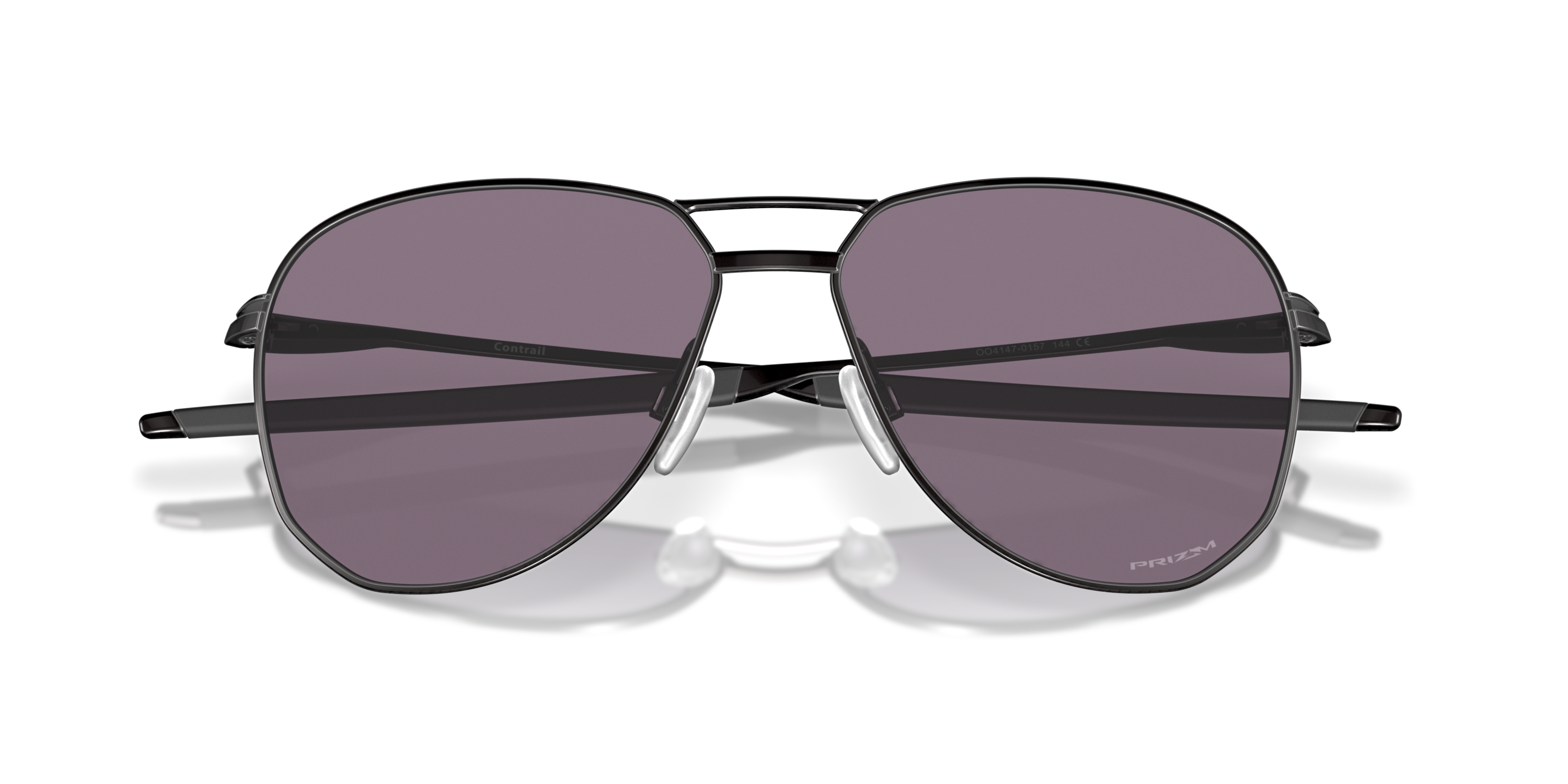 Contrail Prizm Grey Lenses, Satin Black Frame Sunglasses | Oakley® US