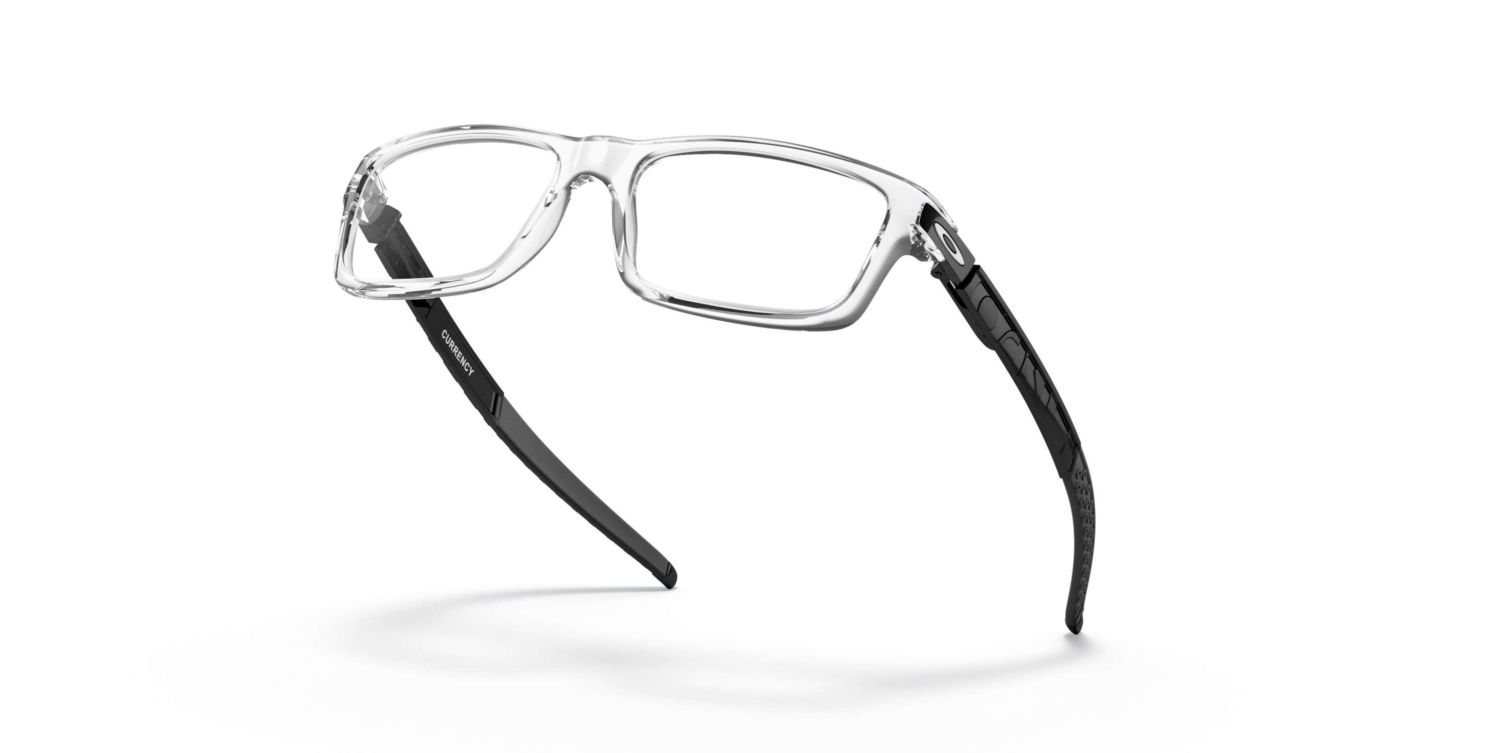 Oakley Currency™ Eyeglasses with Polished Clear Frame | Oakley® US