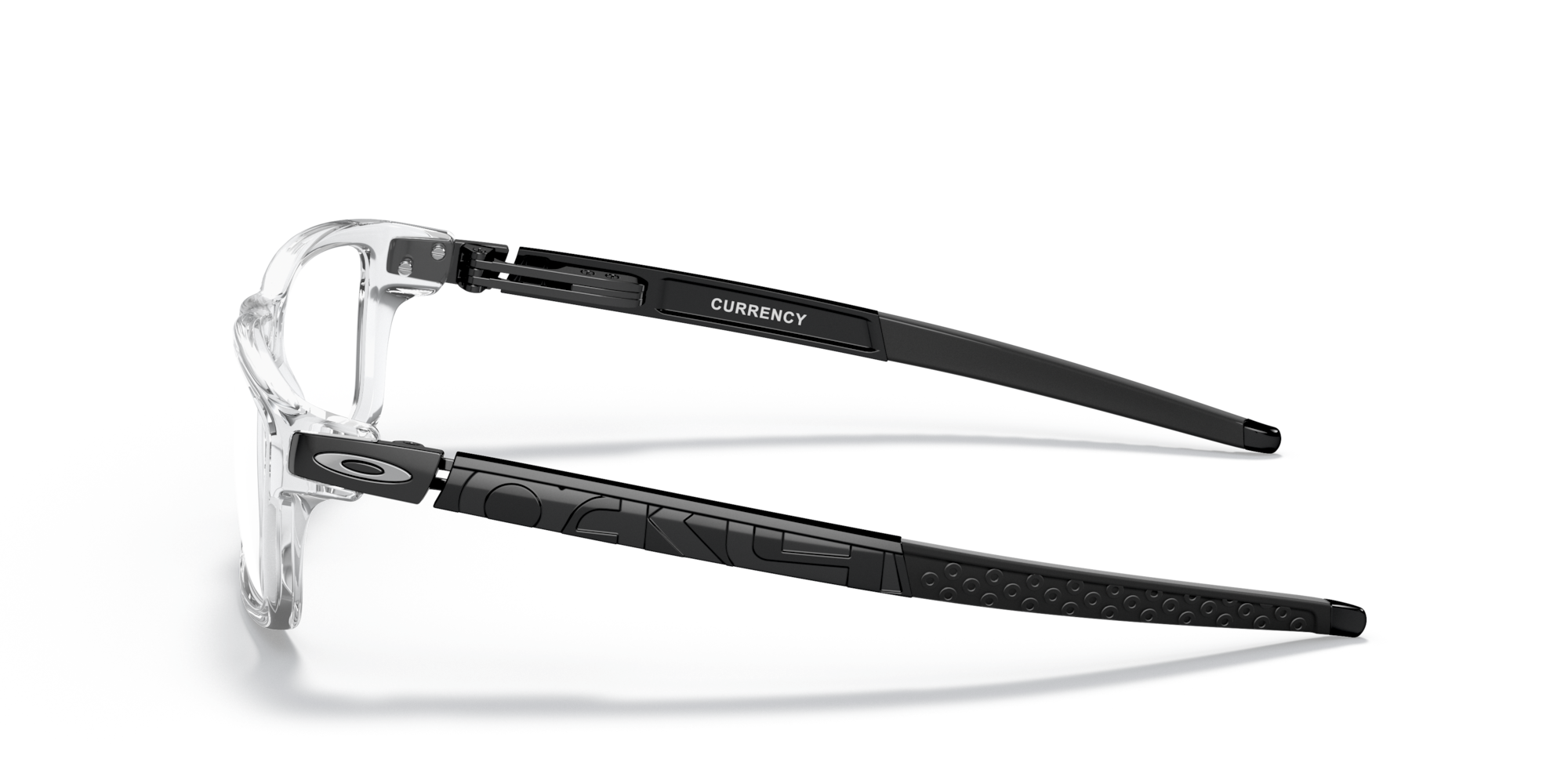 Oakley Currency™ Eyeglasses with Polished Clear Frame | Oakley® US