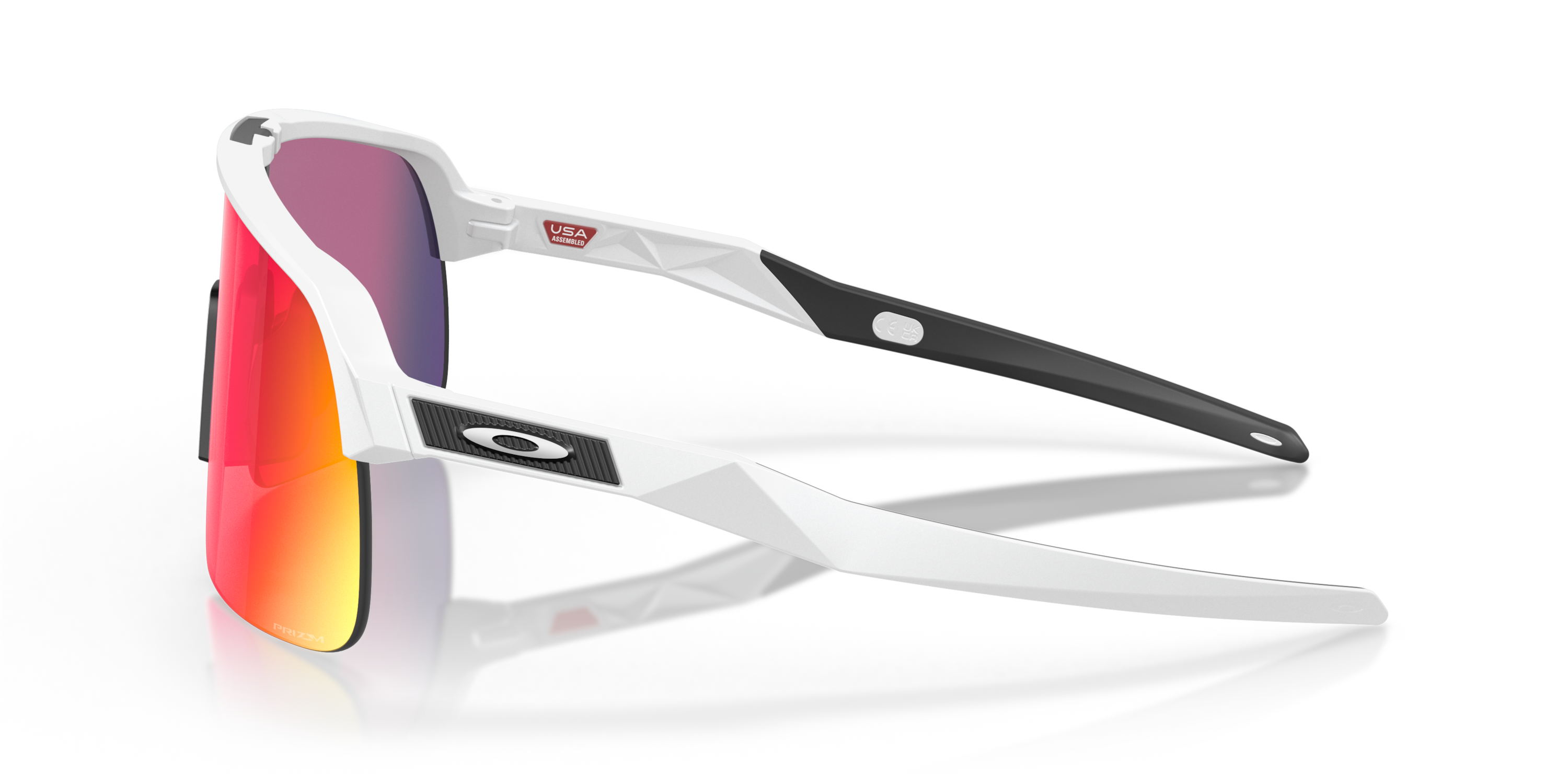 Sutro Lite Prizm Road Lenses, Matte White Frame Sunglasses | Oakley® US