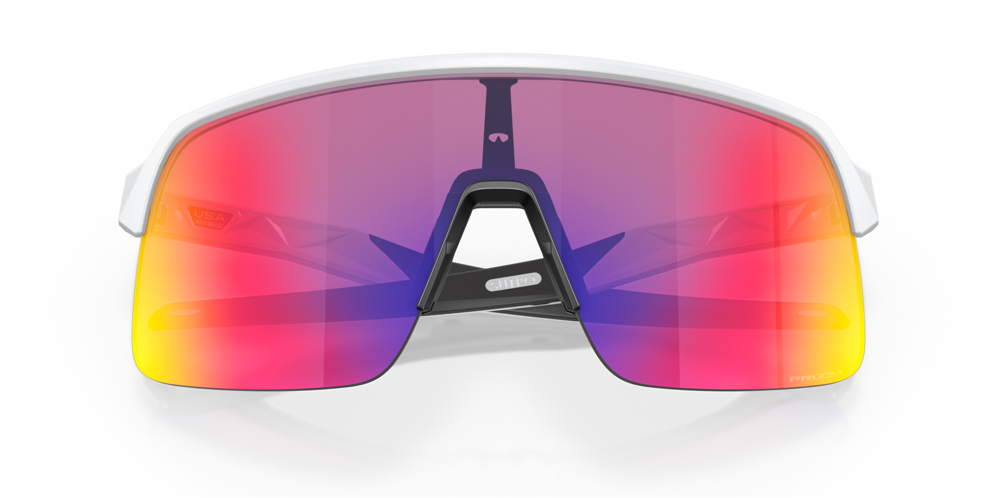 Sutro Lite Prizm Road Lenses, Matte White Frame Sunglasses | Oakley® CA