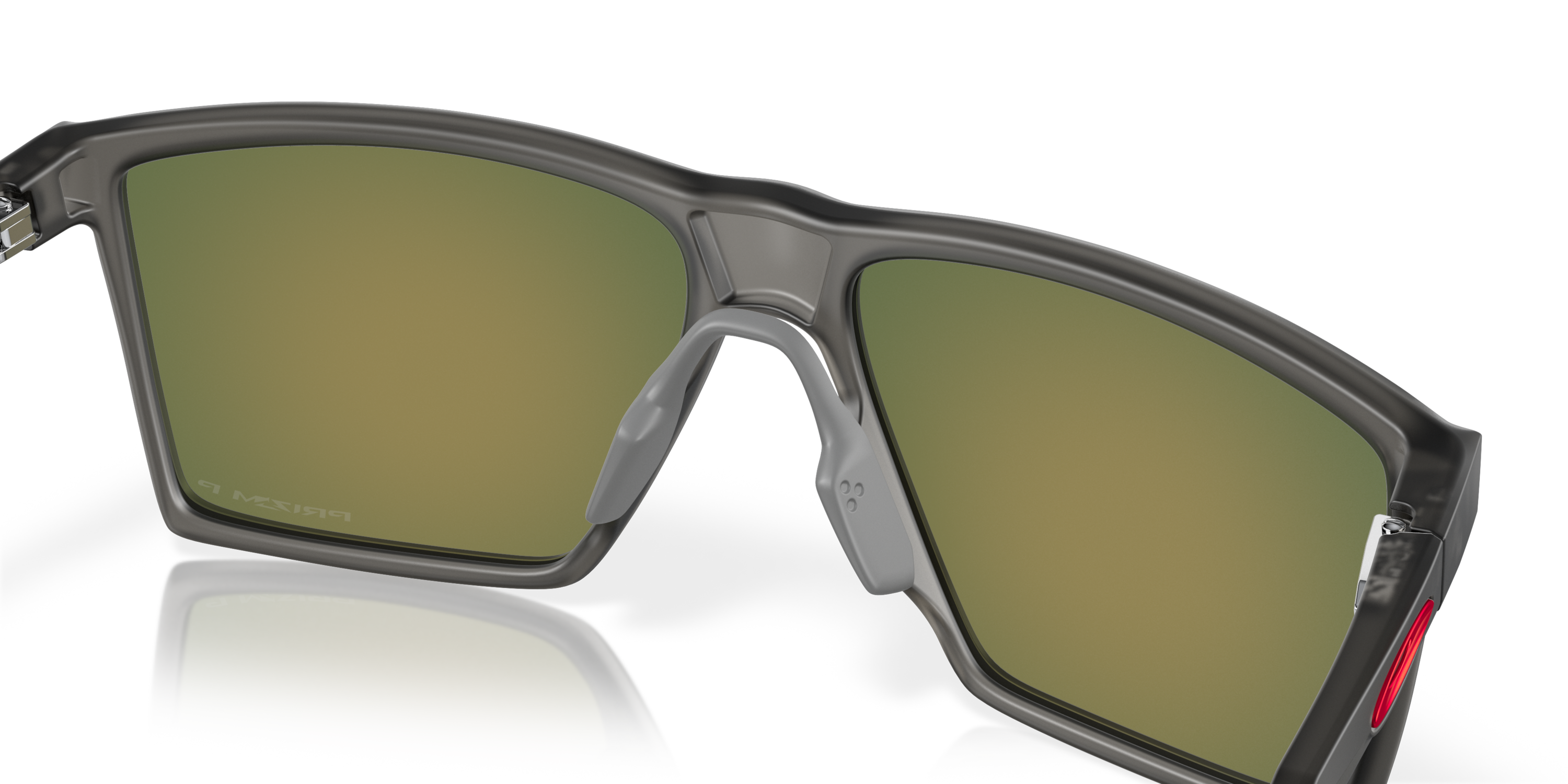 Futurity Prizm Ruby Polarized Lenses, Satin Grey Smoke Frame Sunglasses ...