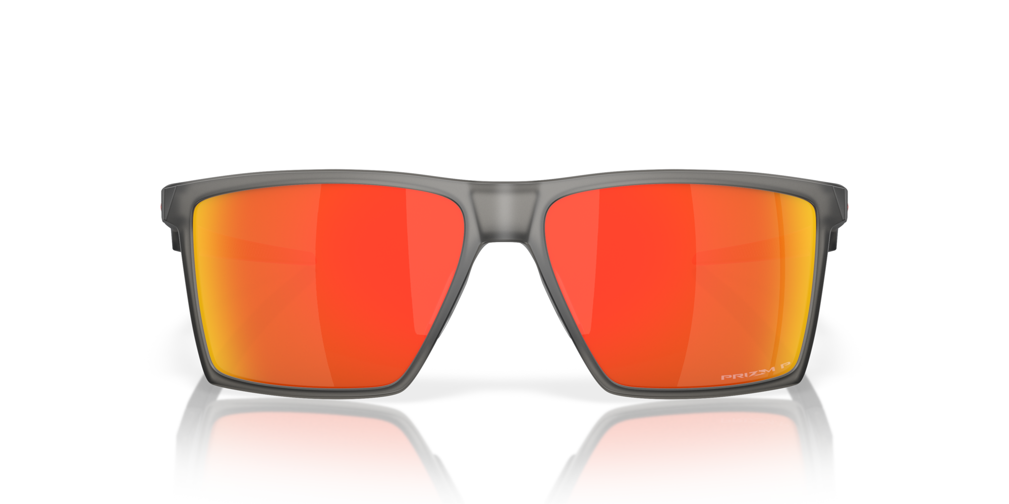 Futurity Prizm Ruby Polarized Lenses, Satin Grey Smoke Frame Sunglasses ...