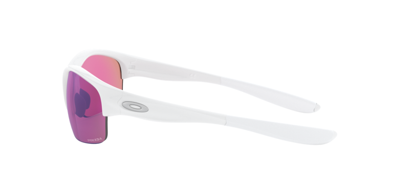 Commit® Square Prizm Golf Lenses, Polished White Frame Sunglasses | Oakley® US
