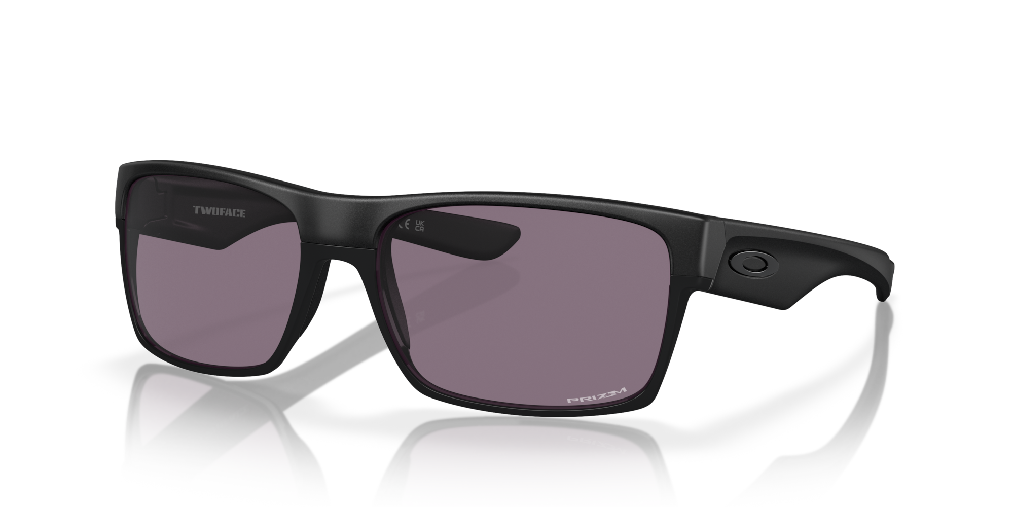 TwoFace™ Prizm Grey Lenses, Steel Frame Sunglasses | Oakley® CA