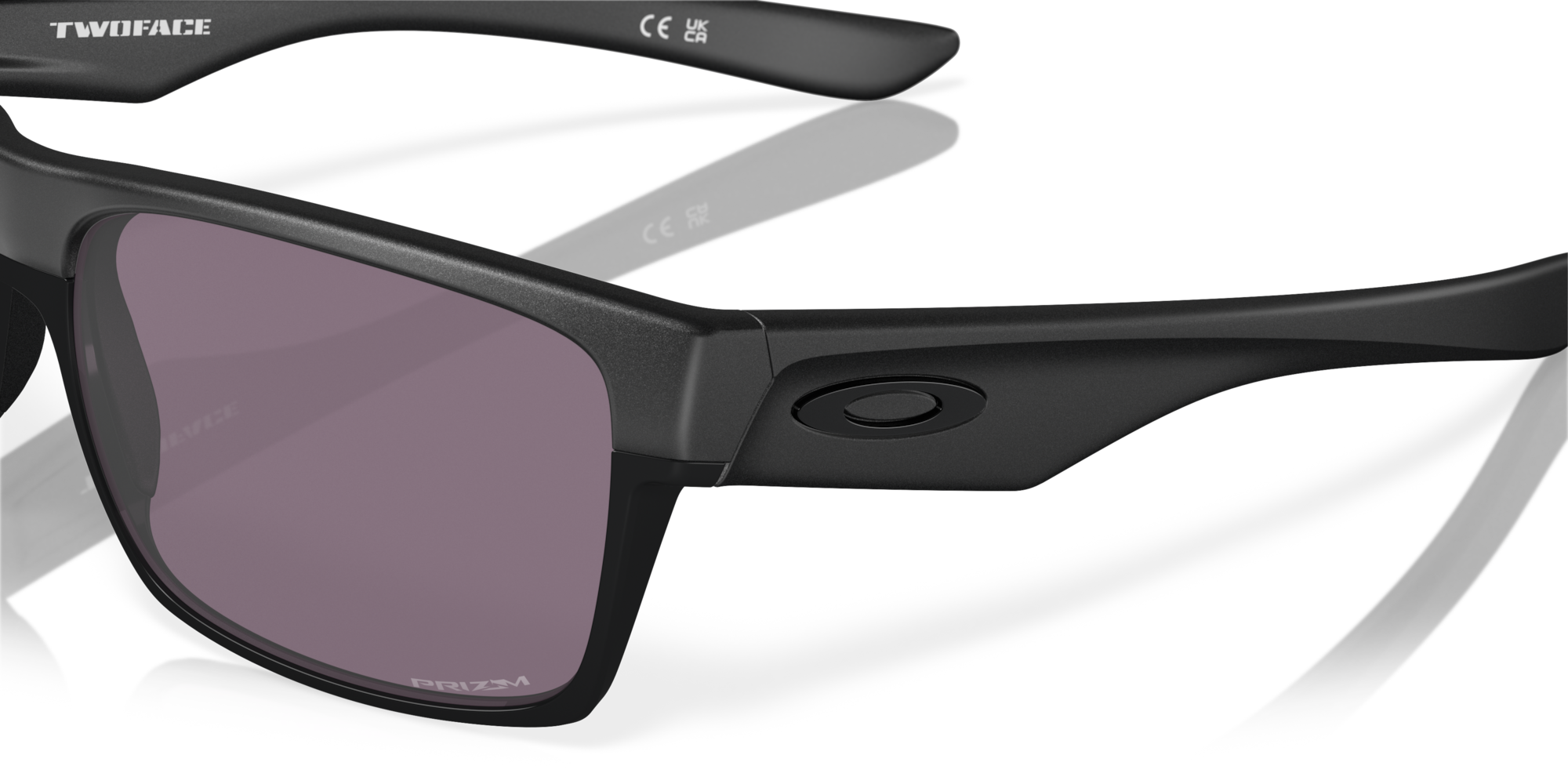 TwoFace™ Prizm Grey Lenses, Steel Frame Sunglasses | Oakley® US