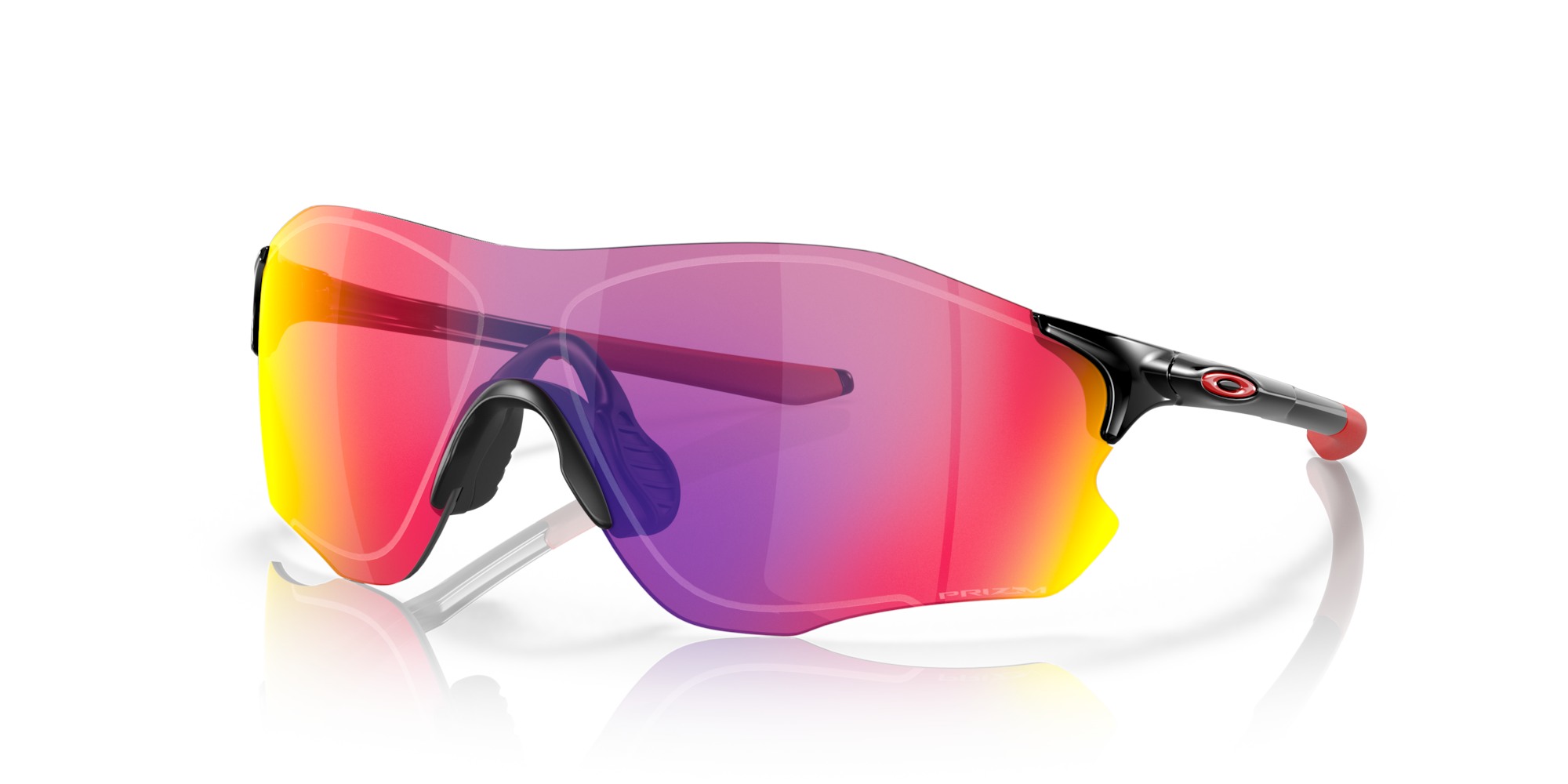 EVZero™ Path® Prizm Road Lenses, Polished Black Frame Sunglasses | Oakley® US