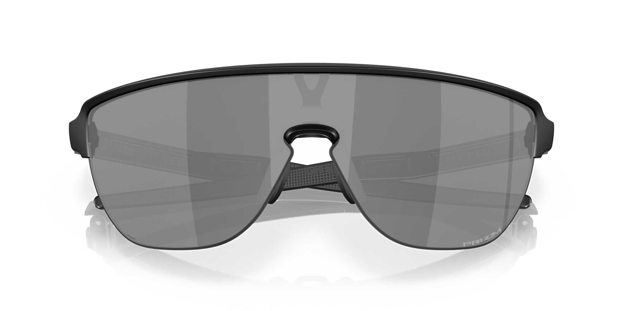 Corridor (Low Bridge Fit) Prizm Black Lenses, Matte Black Frame ...